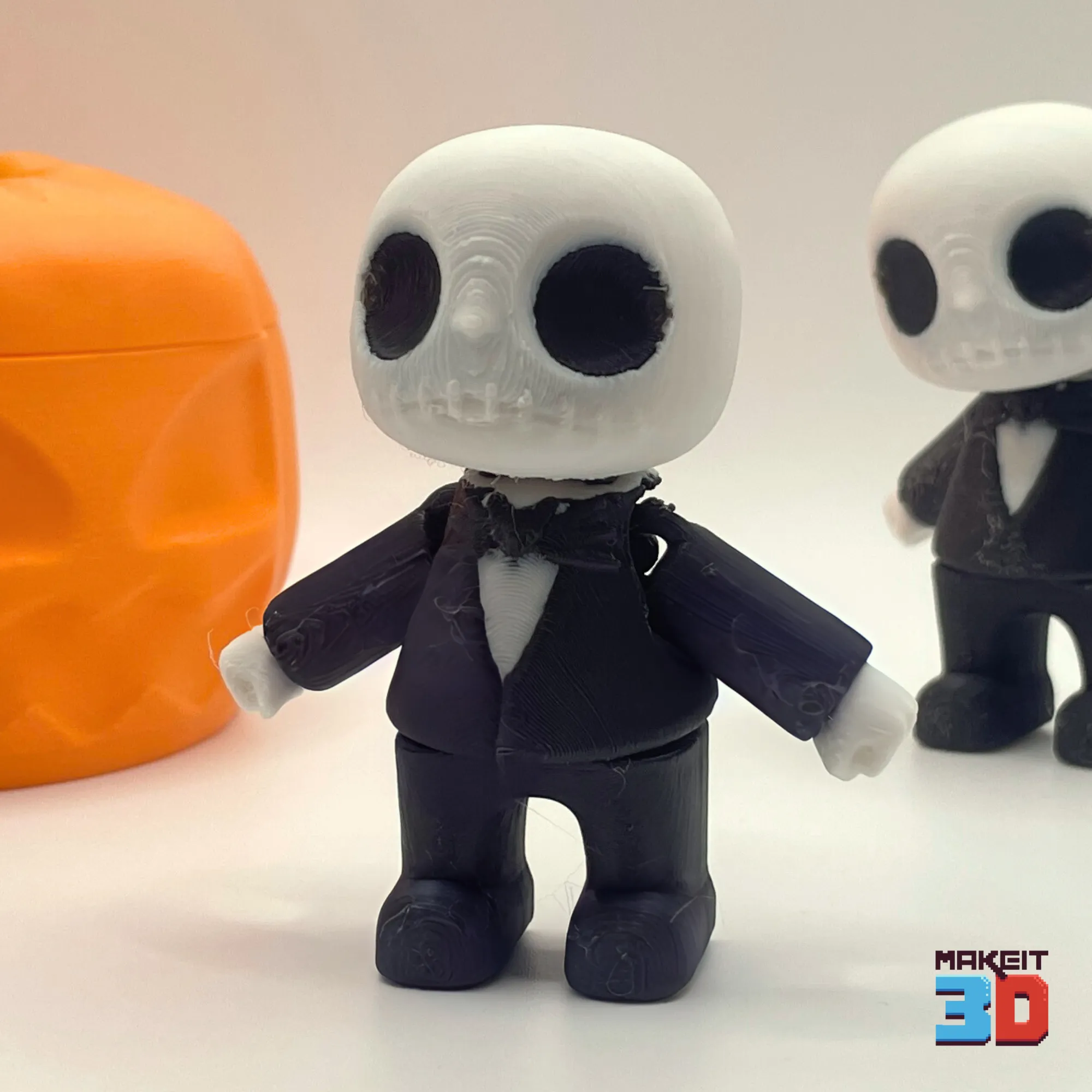 Toys & Games STL Download - 3D Printable Jack Articulated Flexiby Makeit3D