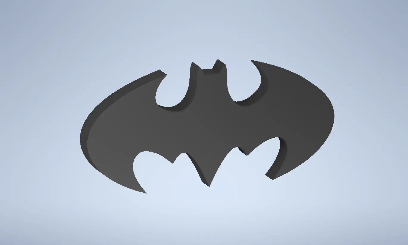 3D Printer Files | 3MF File | Batman sign 💥 | Creality Cloud