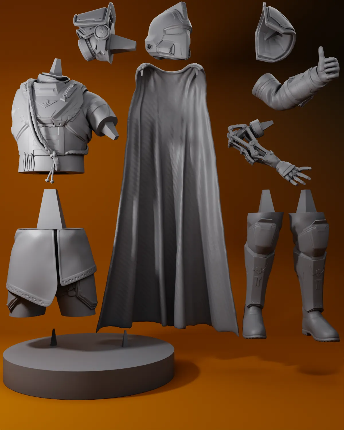 HELLDIVER SOLDIER | HELLDIVERS 2 | 3D PRINTABLE FIGUR | 3D models ...