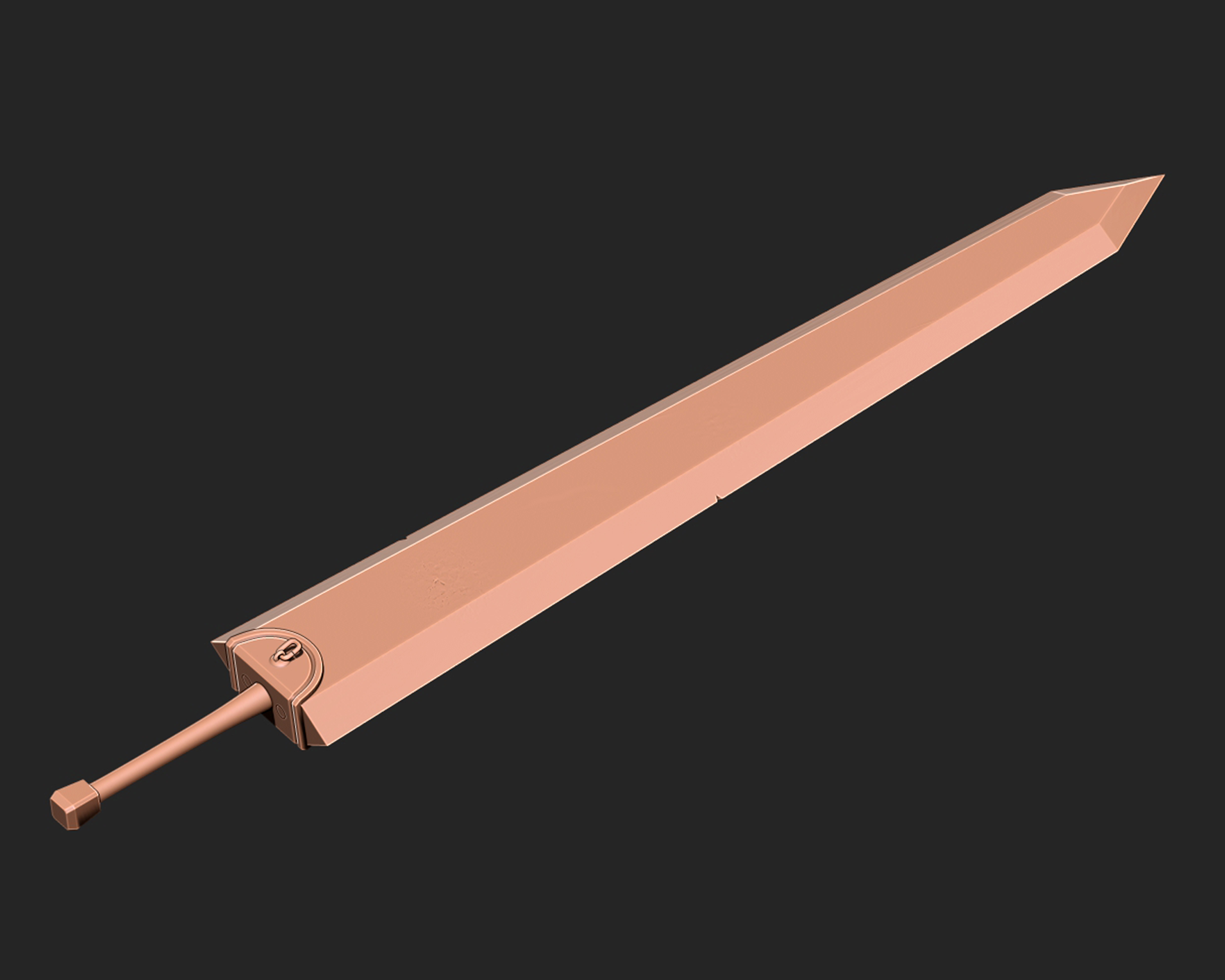 Dragon slayer berserk guts sword | 3D models download | Creality Cloud