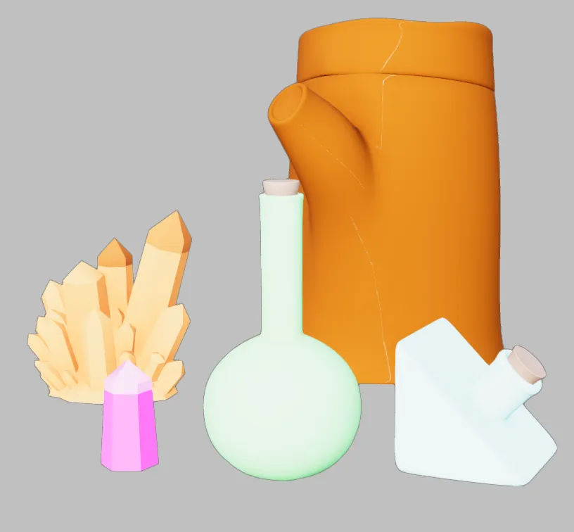 Other STL Download - Wizard's Laboratory Setby Edna Lab