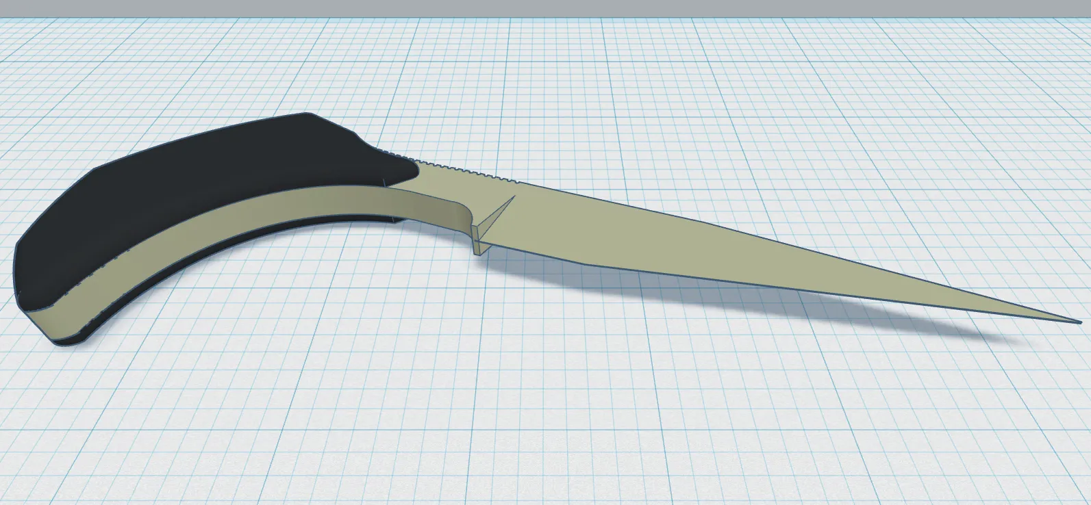 Free Characters & Creatures STL Download - BK Knife 24by Cyberbeast