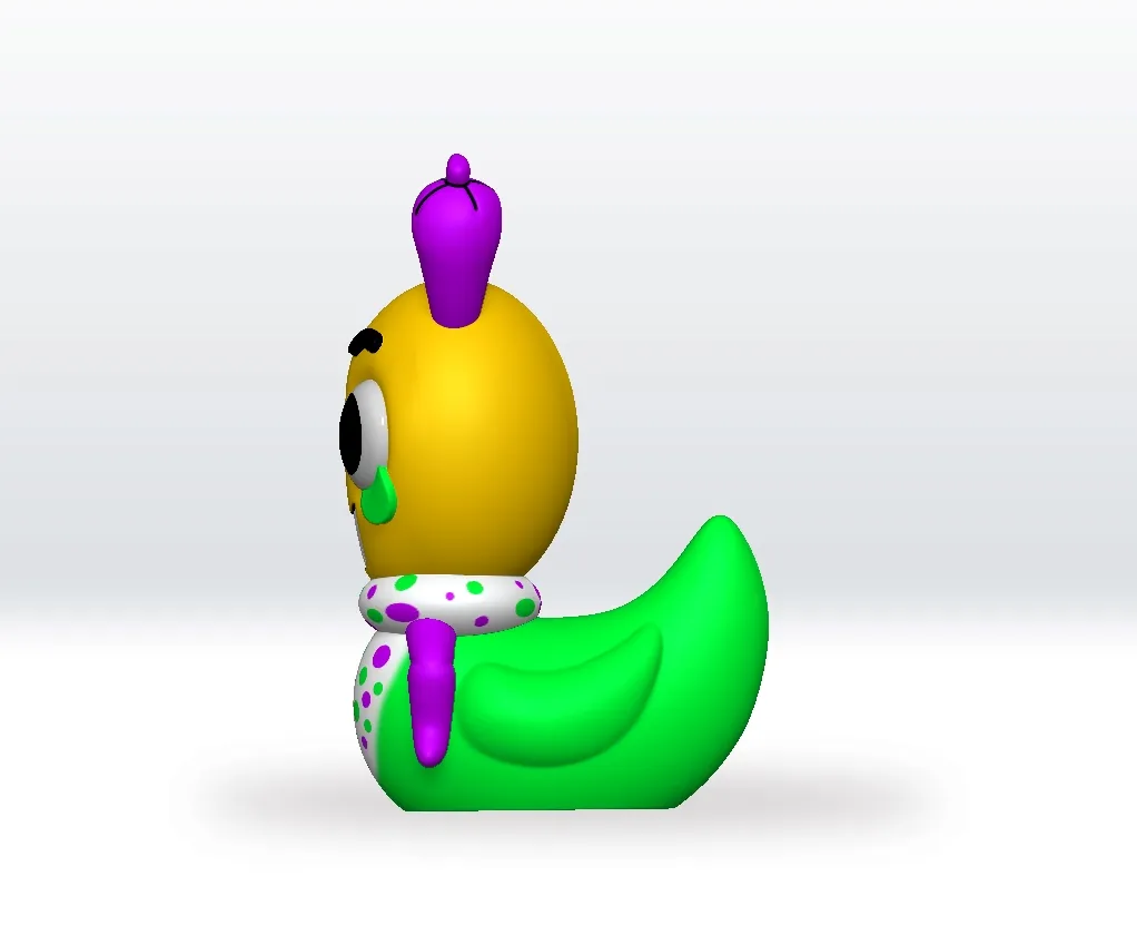Characters & Creatures STL Download - Duck Dandy' World Looey STL 3D ...