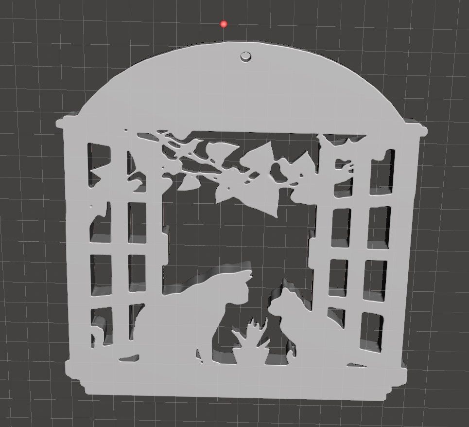 cats window decoration | 3D models download | Creality Cloud