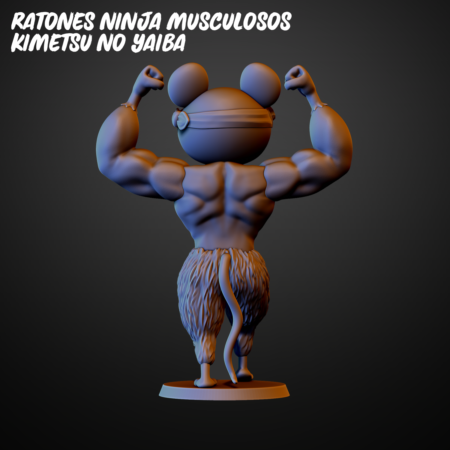 Ratones Ninjas Musculosos / Kimetsu no Yaiba | 3D models download ...