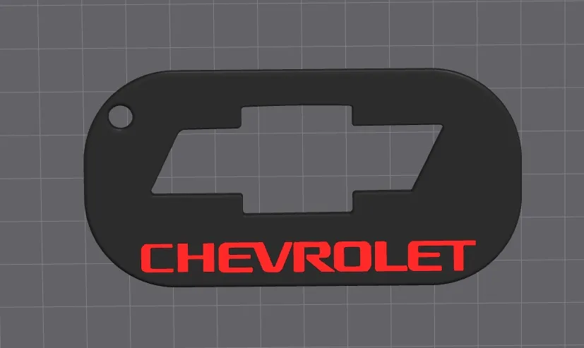 Chevy keychain | 3D models download | Creality Cloud