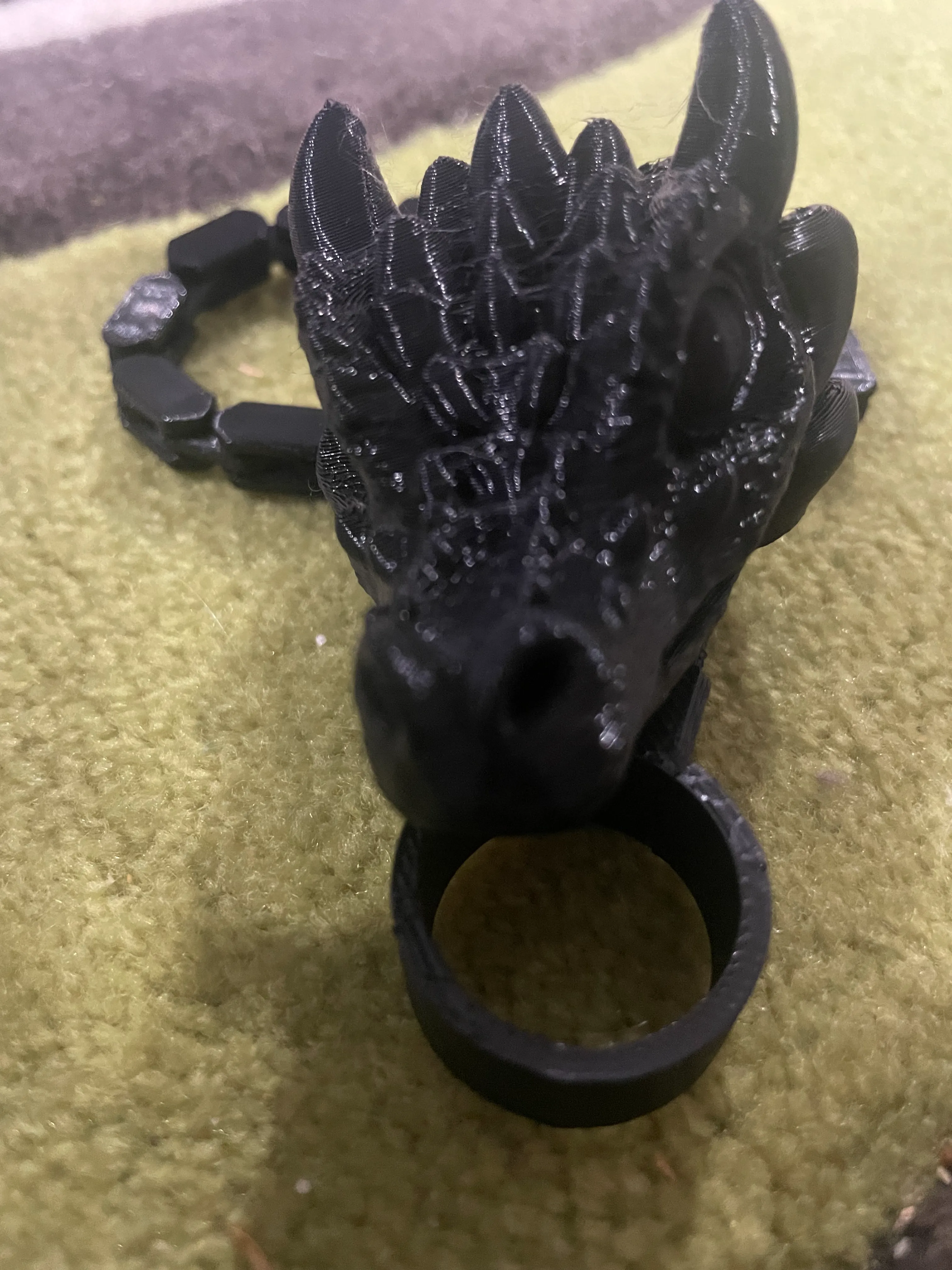 3D Printer Files | 3MF File | Dragon Ring Chain | Creality Cloud
