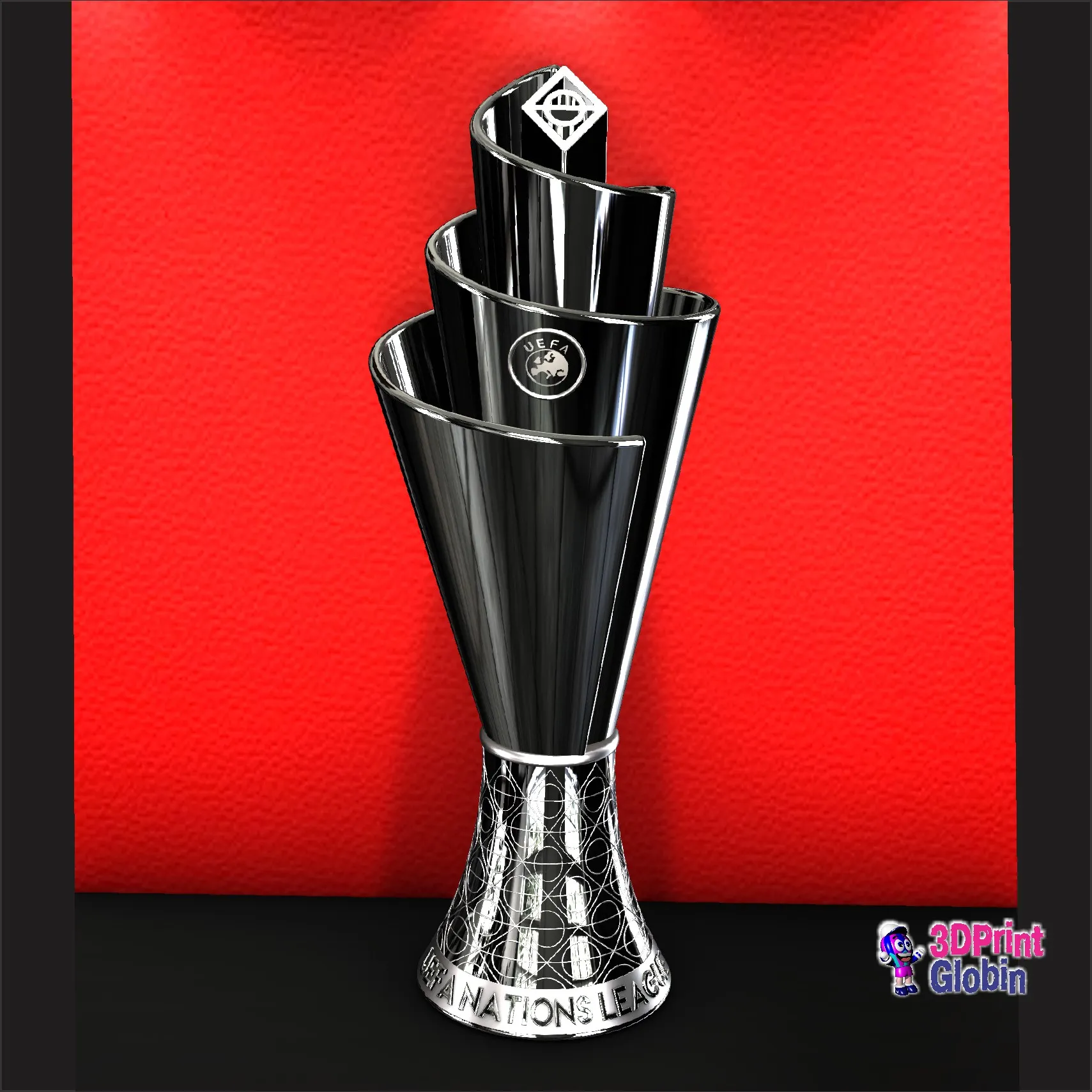 Digital Art STL Download - Trofeo Copa liga de Nacionesby 3DPrintGlobin