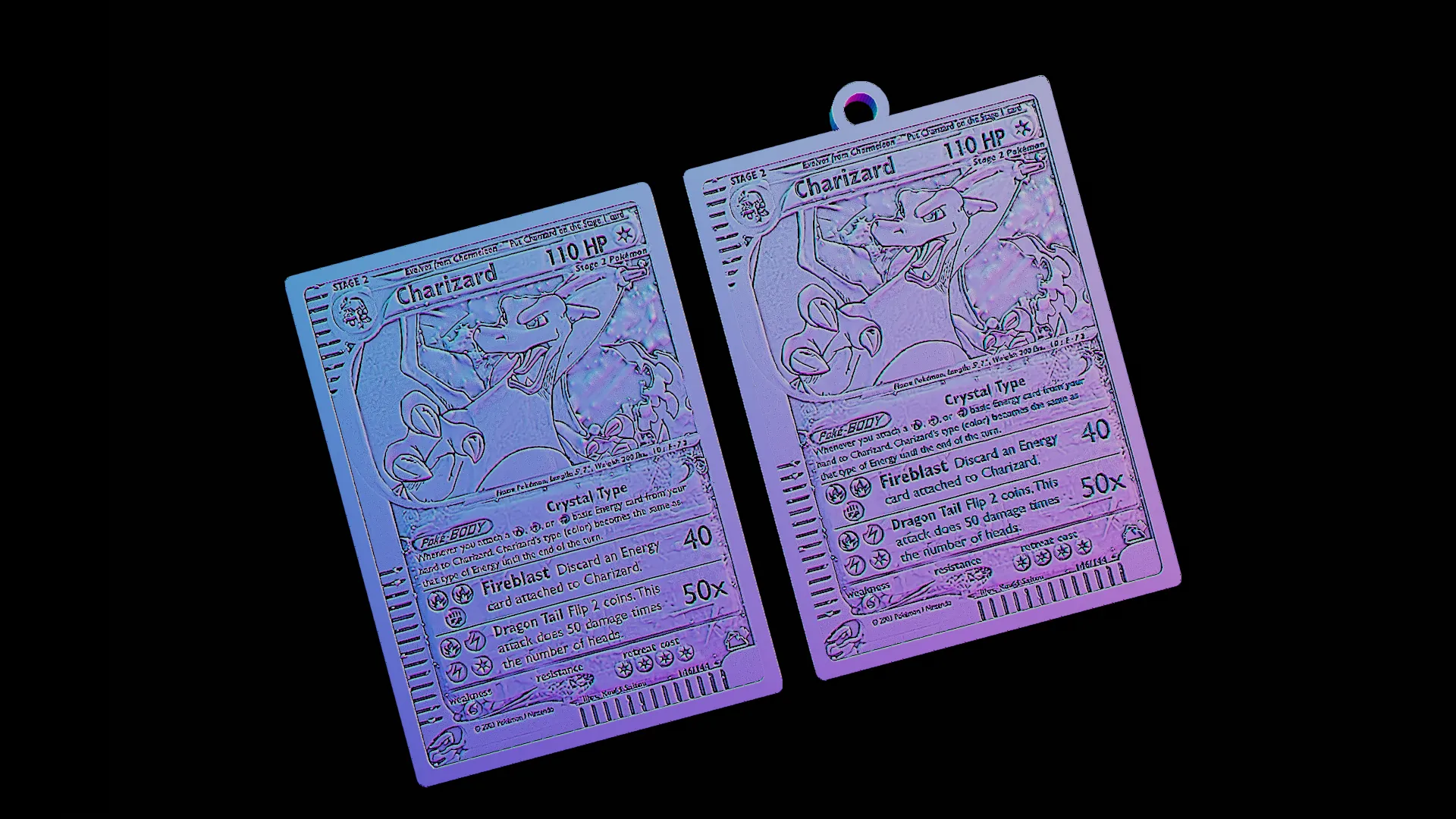 Board Games & Card Games STL Download - Charizard Pokemonby Jlo3d