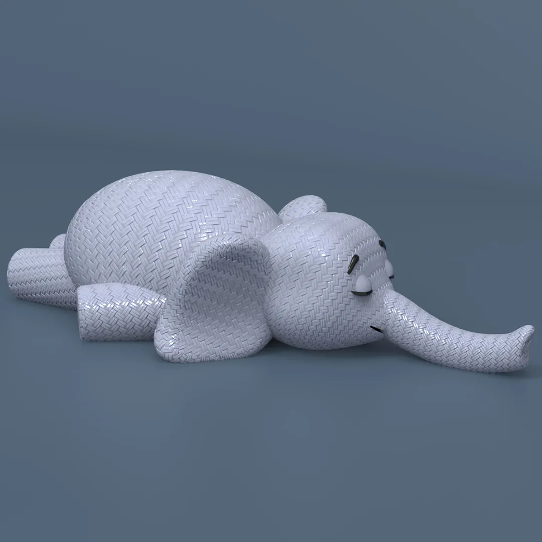 Woven Elephant | 3D models download | Creality Cloud