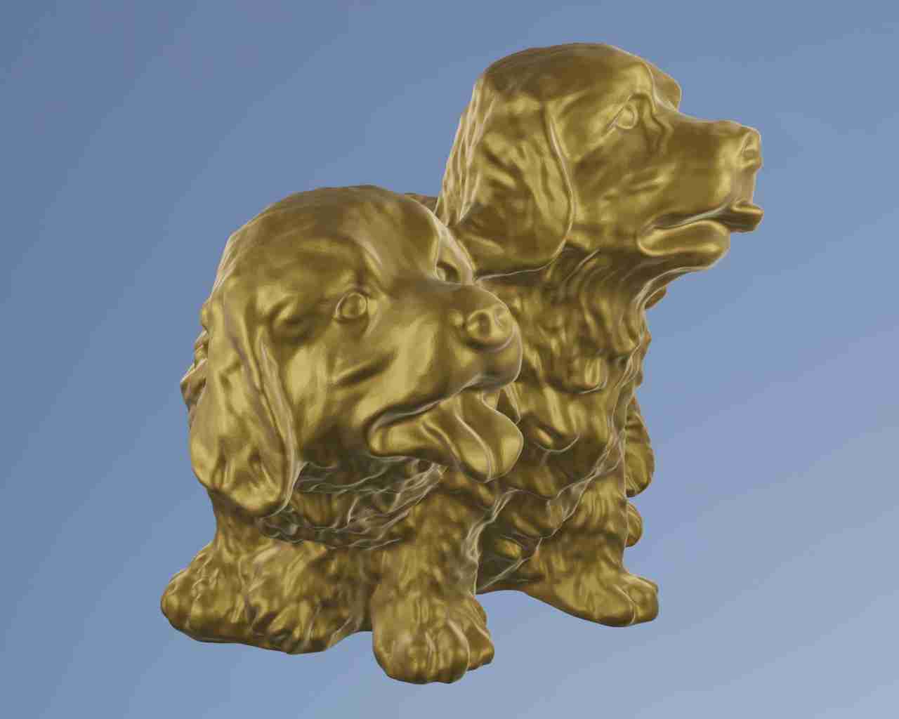 Dog golden retriever | 3D models download | Creality Cloud