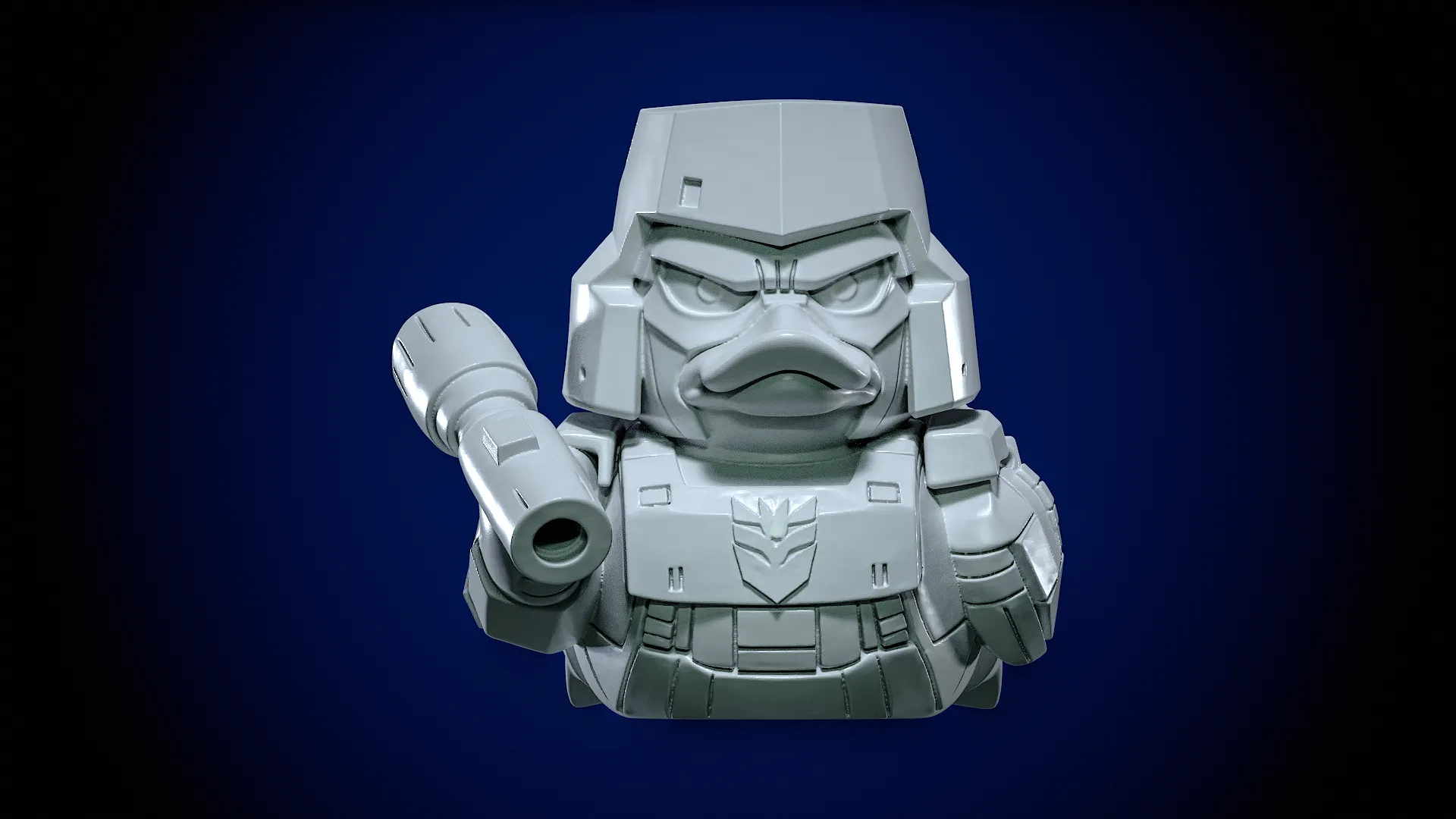 Characters & Creatures STL Download - Rubber Duck - Megatron Autobot ...