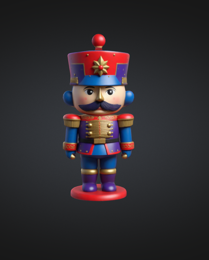 Christmas nutcracker | 3D models download | Creality Cloud