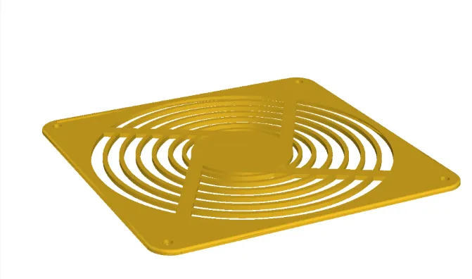 Free Tools & Spare Parts STL Download - Fan guard for 140mm fanby BensonLee