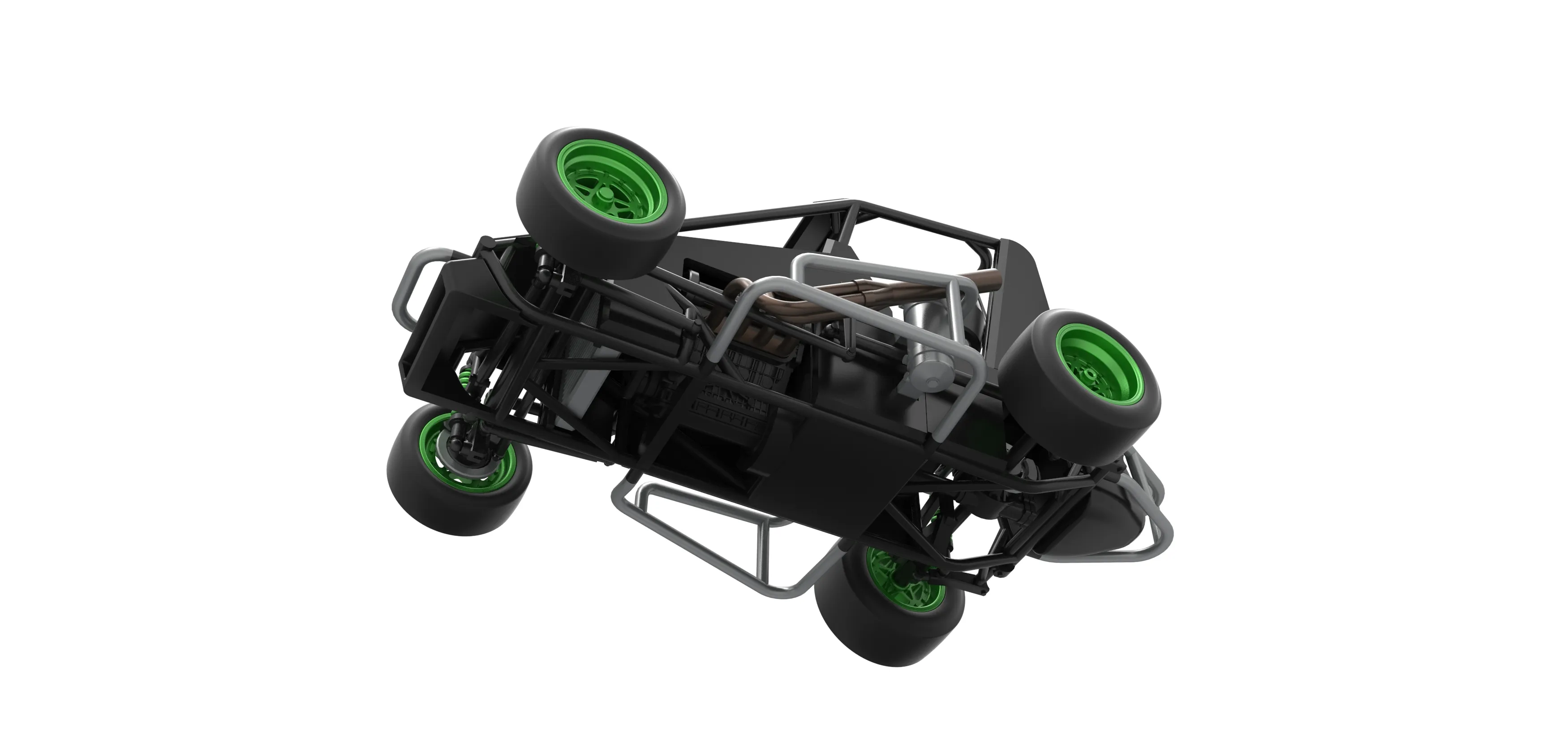 Vehicles & Machinery STL Download - Pavement Midget car Scale 1:25by ...
