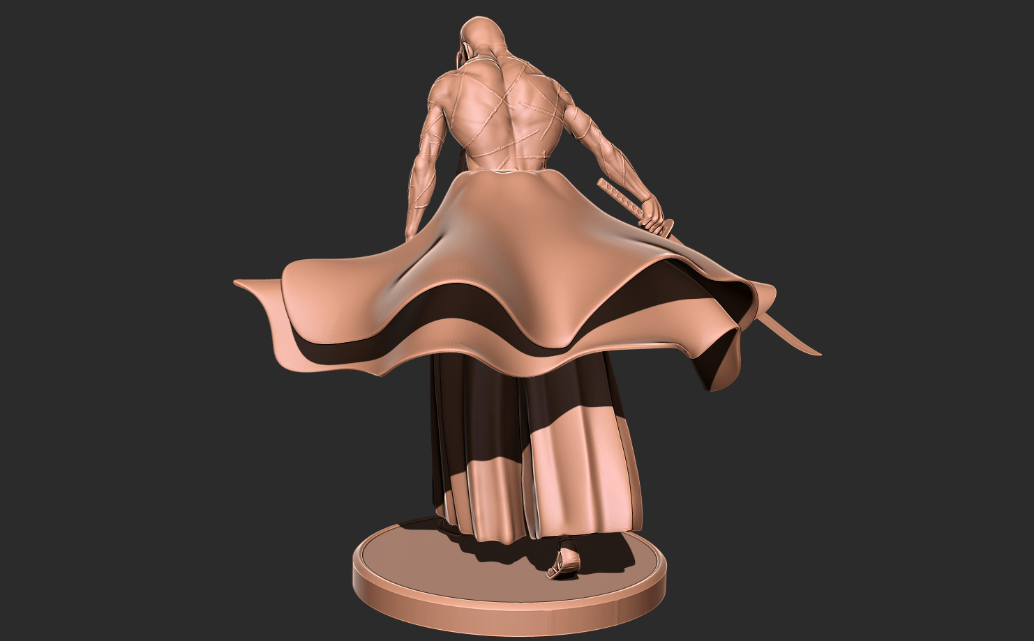 Yamamoto Genryusai - Bleach 3D print model | 3D models download ...