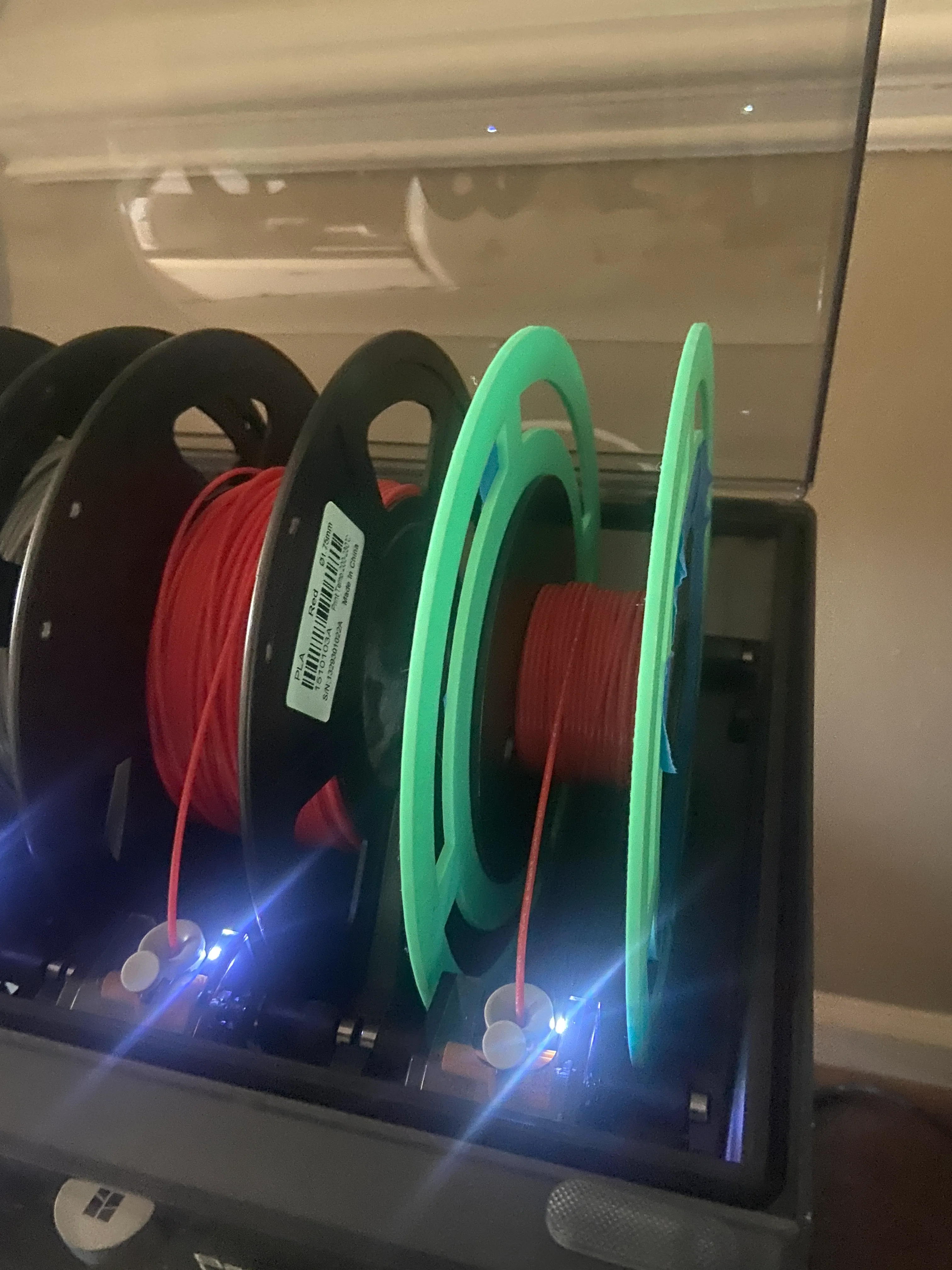 3D Printer Parts STL Download - Sunlu small spool converterby pristine wizz