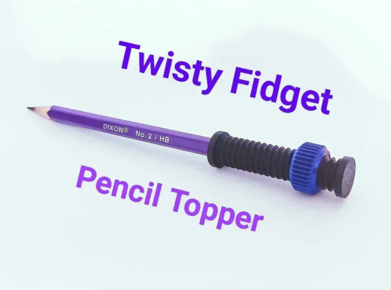 Board Games & Card Games STL Download - Twisty Fidget Pencil Topperby ...
