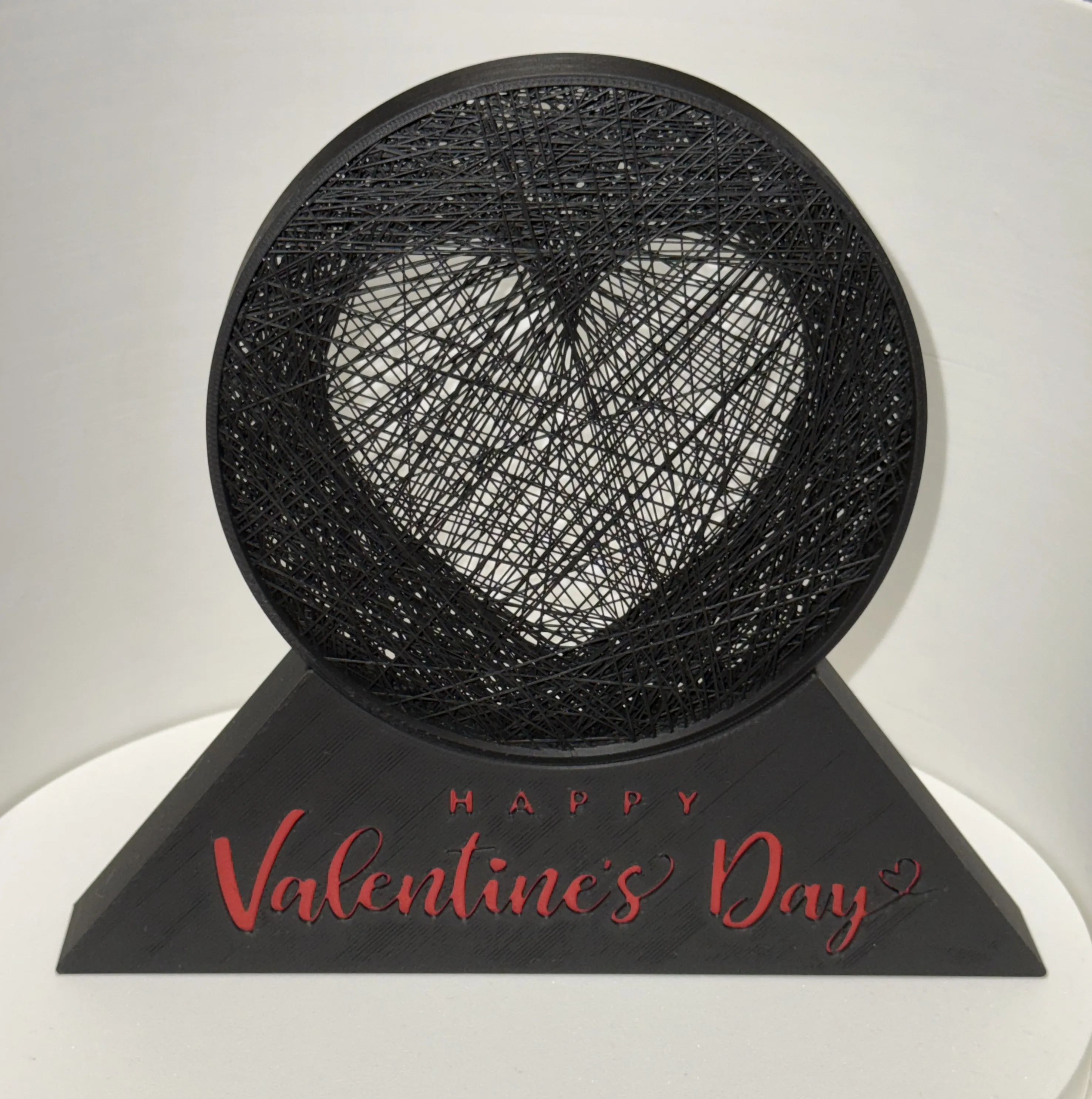 3D Printer Files | 3MF File | VALENTINES DAY STRING-ART / BE MY ...