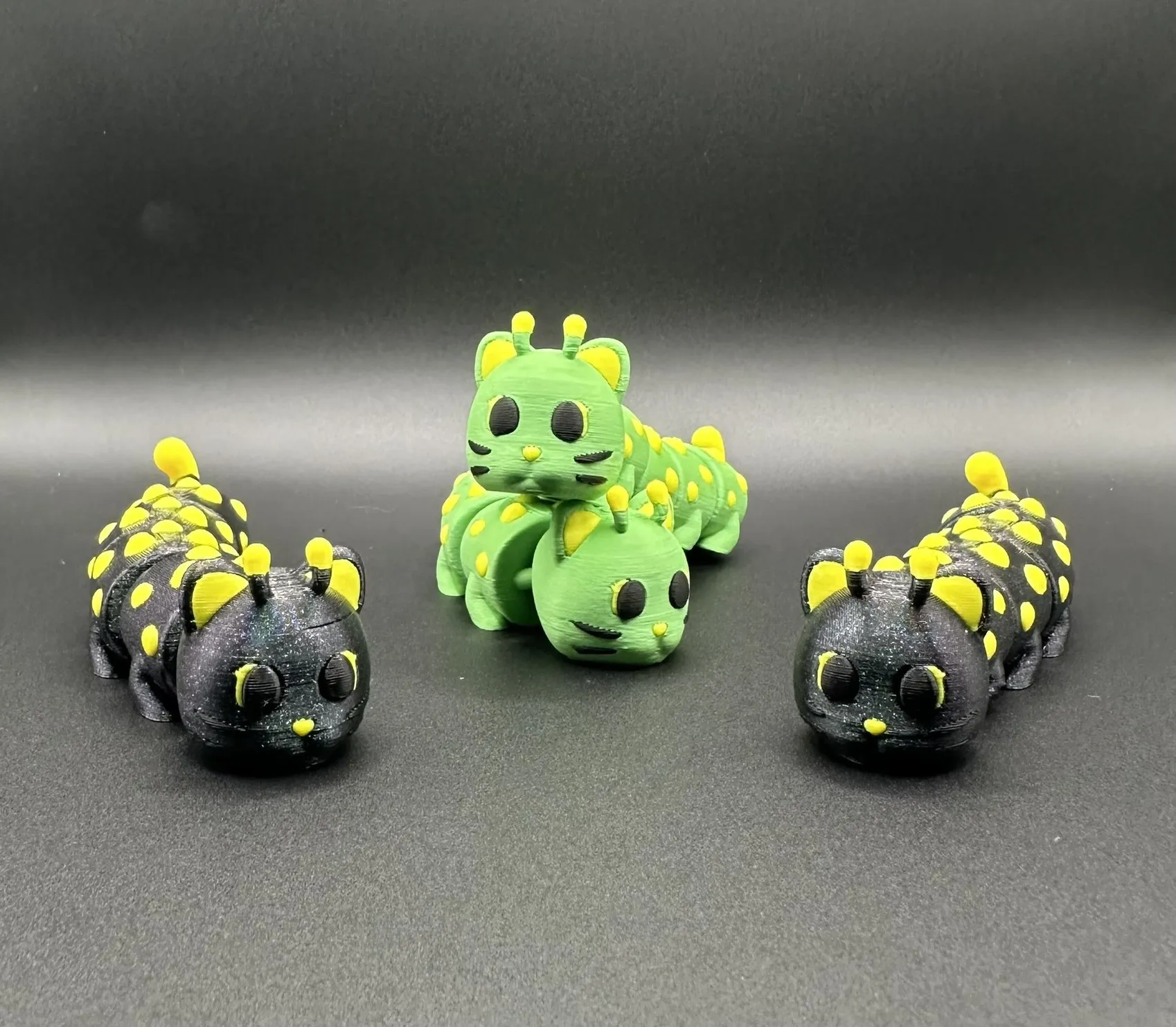 3D Printer Files | 3MF File | Caterkitty Flexi ( Cat-caterpillar ...