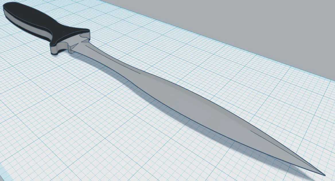 Free Miniature Games & Accessories STL Download - Dagger 4by Cyberbeast