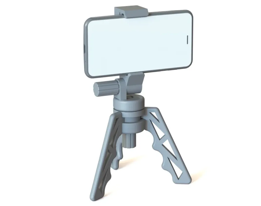 Tools & Spare Parts STL Download - Tripod for Phoneby DadBot Prints