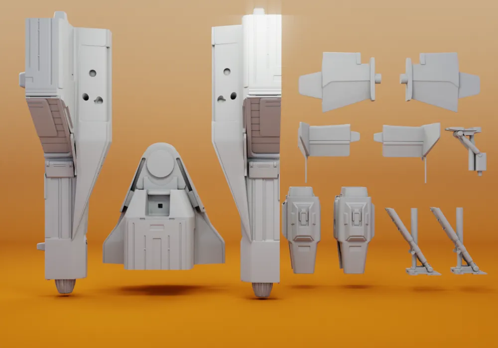 Other STL Download - SOLDIER DROPSHIP | HELLDIVERS 2 | 3D PRINTABLEby ...