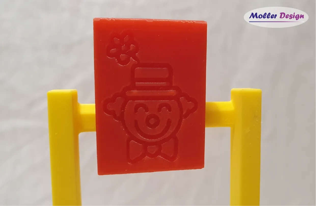 Construction Toys STL Download - Tumbling clown toyby MollerDesign