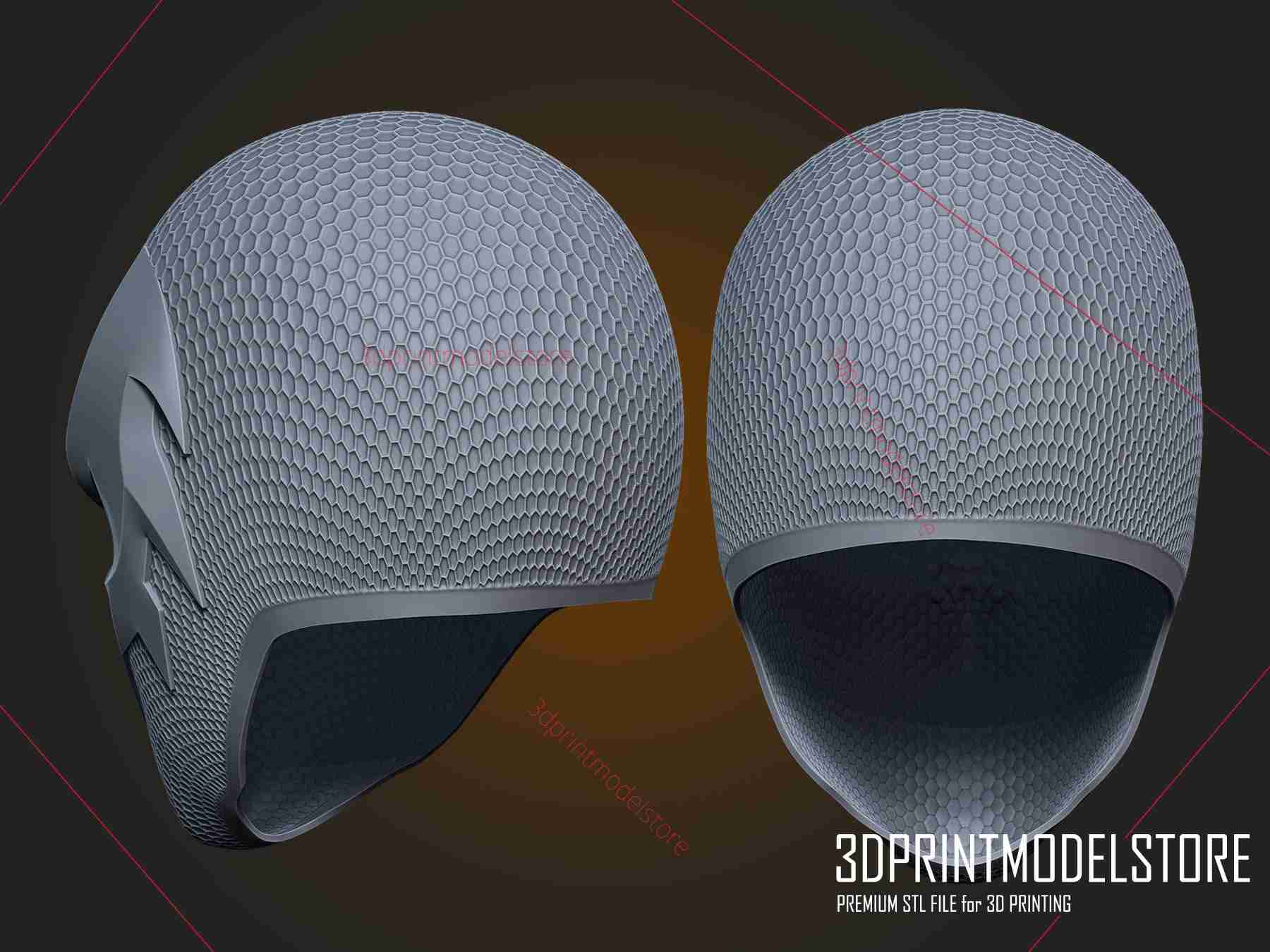 Spiderman 2099 Mask - Marvel Cosplay Halloween Costume | 3D models ...
