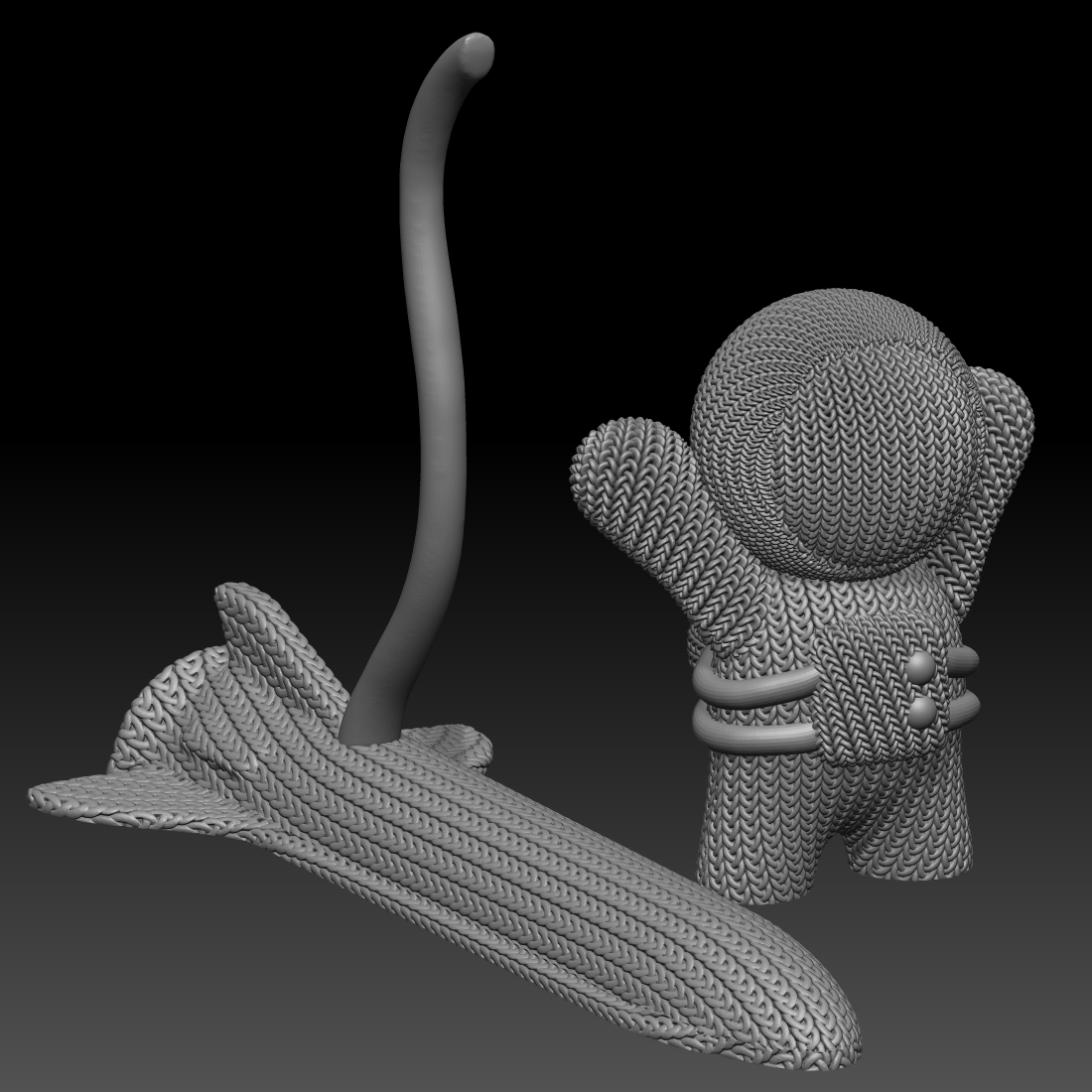 Knitted Astronaut | 3D models download | Creality Cloud