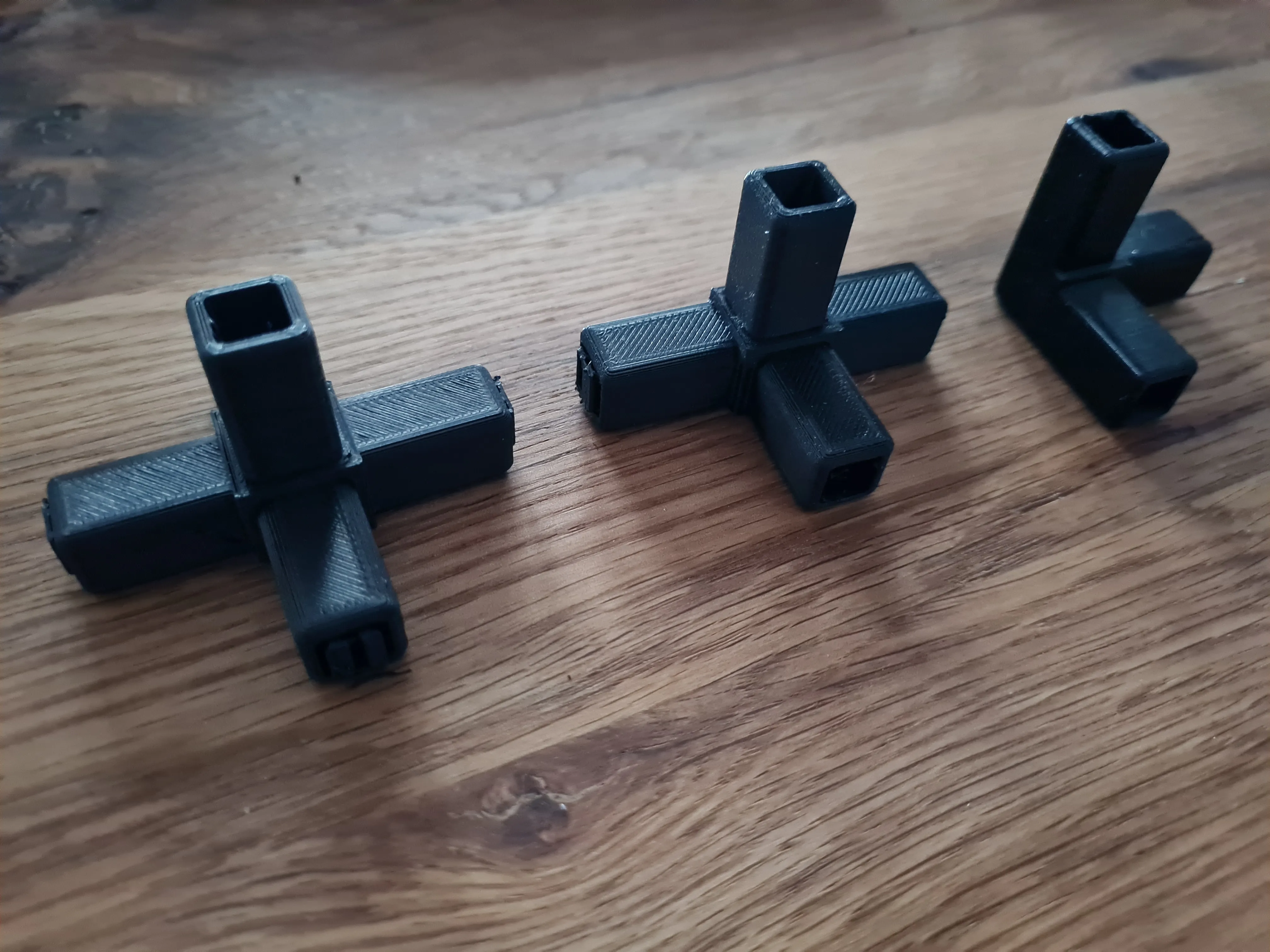 Tools & Spare Parts STL Download - Connections for square metal pipe 15 ...