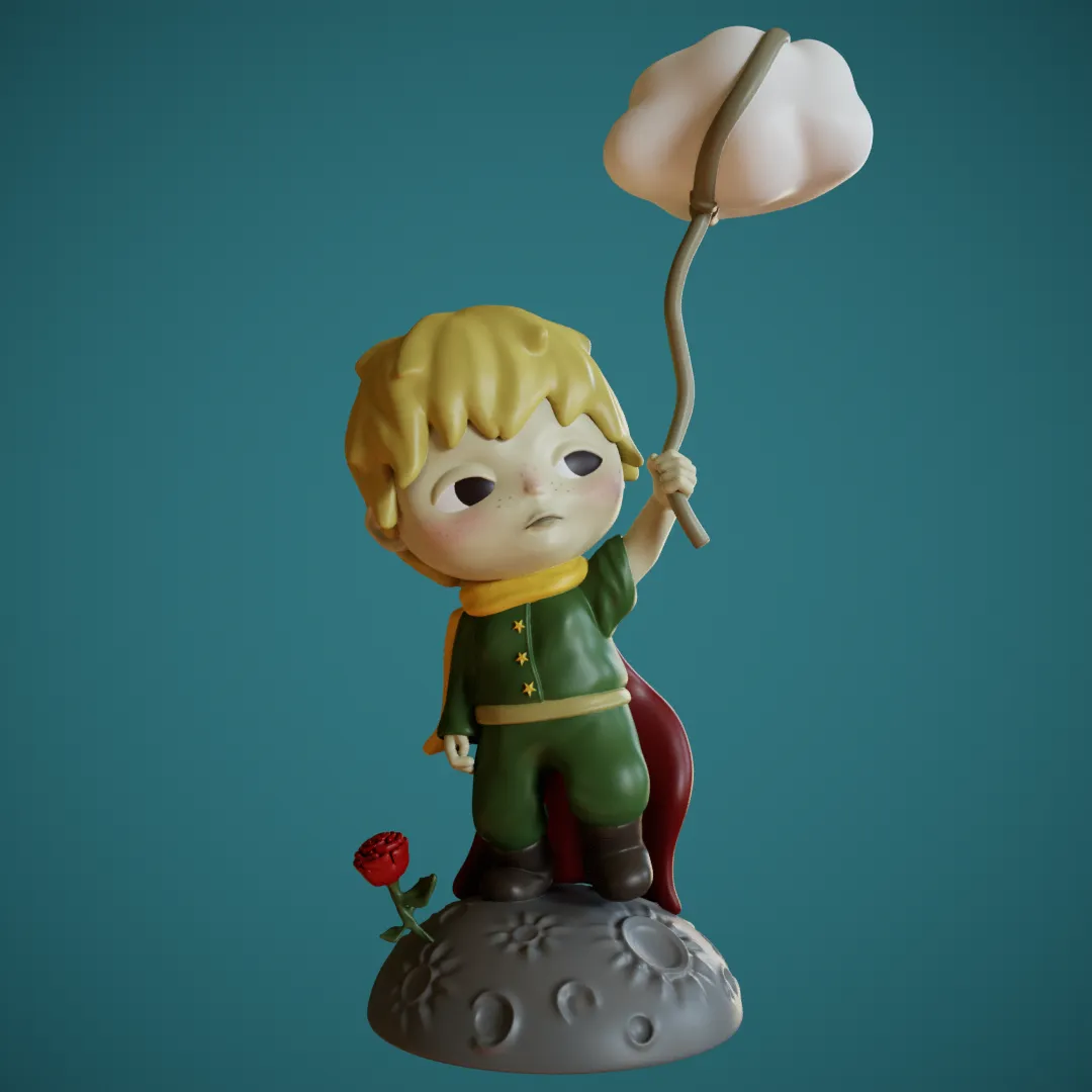 Sculptures & Artworks STL Download - Hirono El Principito - The Little ...