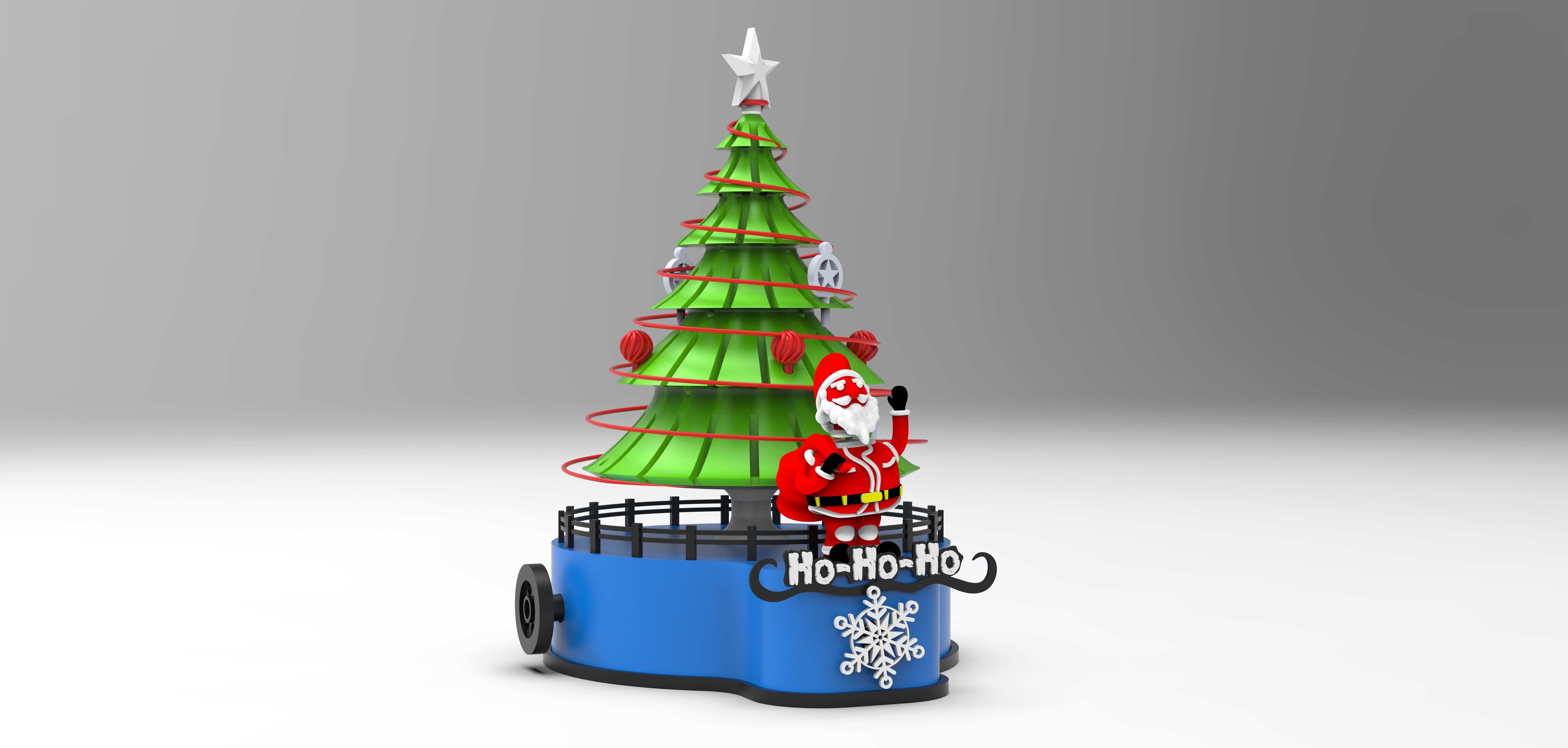 This is "Santa-Christmas Tree gift". It is Mechanically operated ...