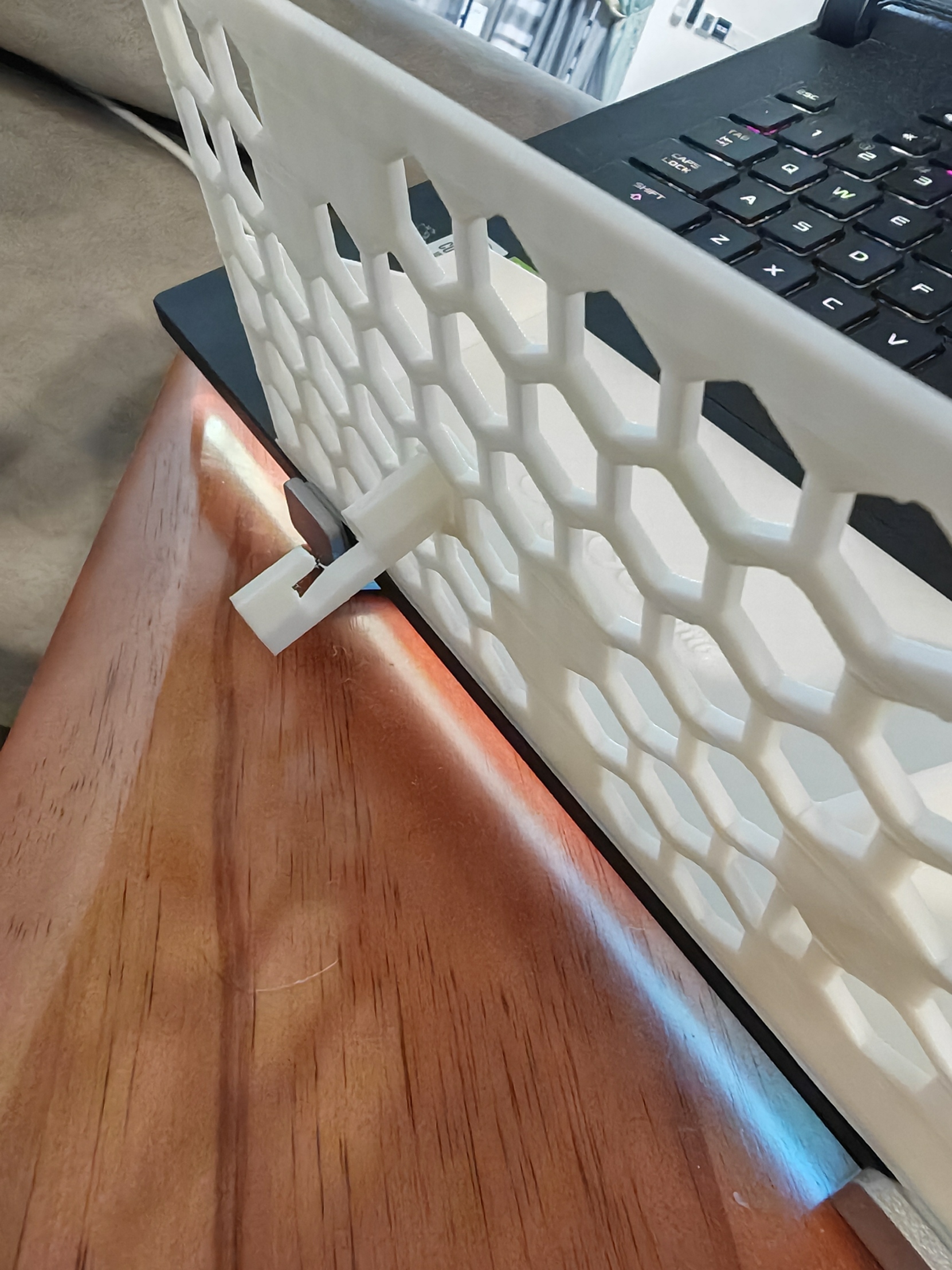 Unique Honeycomb Design Key Holder for 3D Printing | 3D models download ...