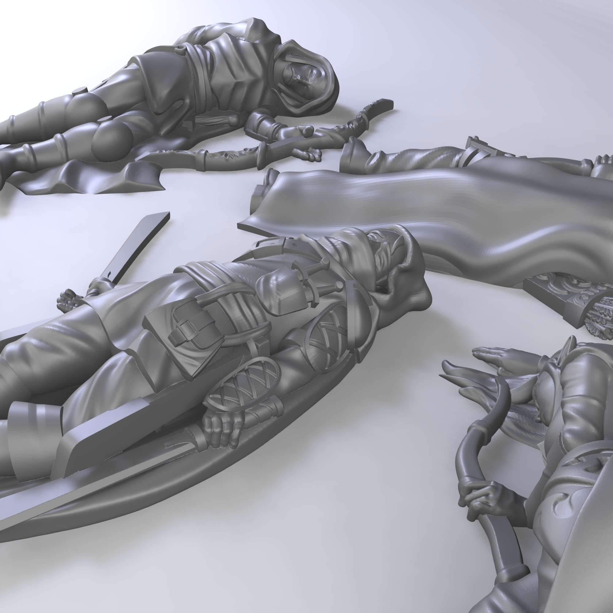DEAD ELVES (HARVEST OF WAR) | 3D models download | Creality Cloud