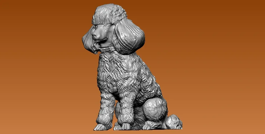 Characters & Creatures STL Download - Rosie poodles Dog - 3D print ...