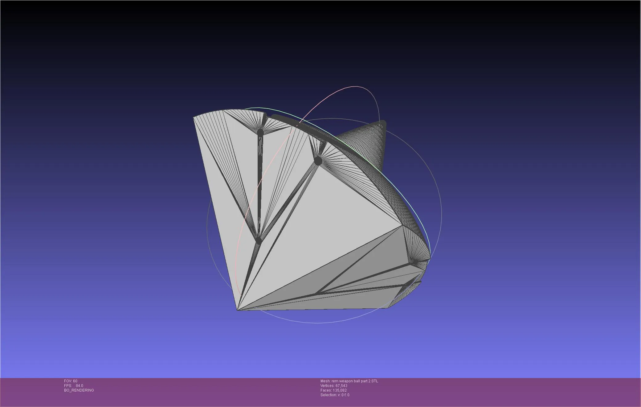 Cosplay STL Download - Re Zero Rem Weapon Ball And Handleby Julian Danzer