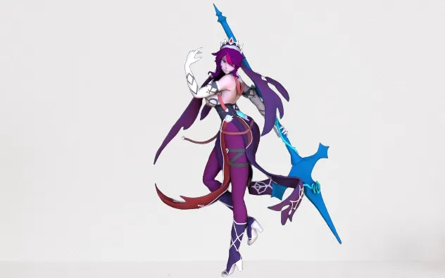 Genshin Impact Rosaria STL Collection | 3D models download | Creality Cloud