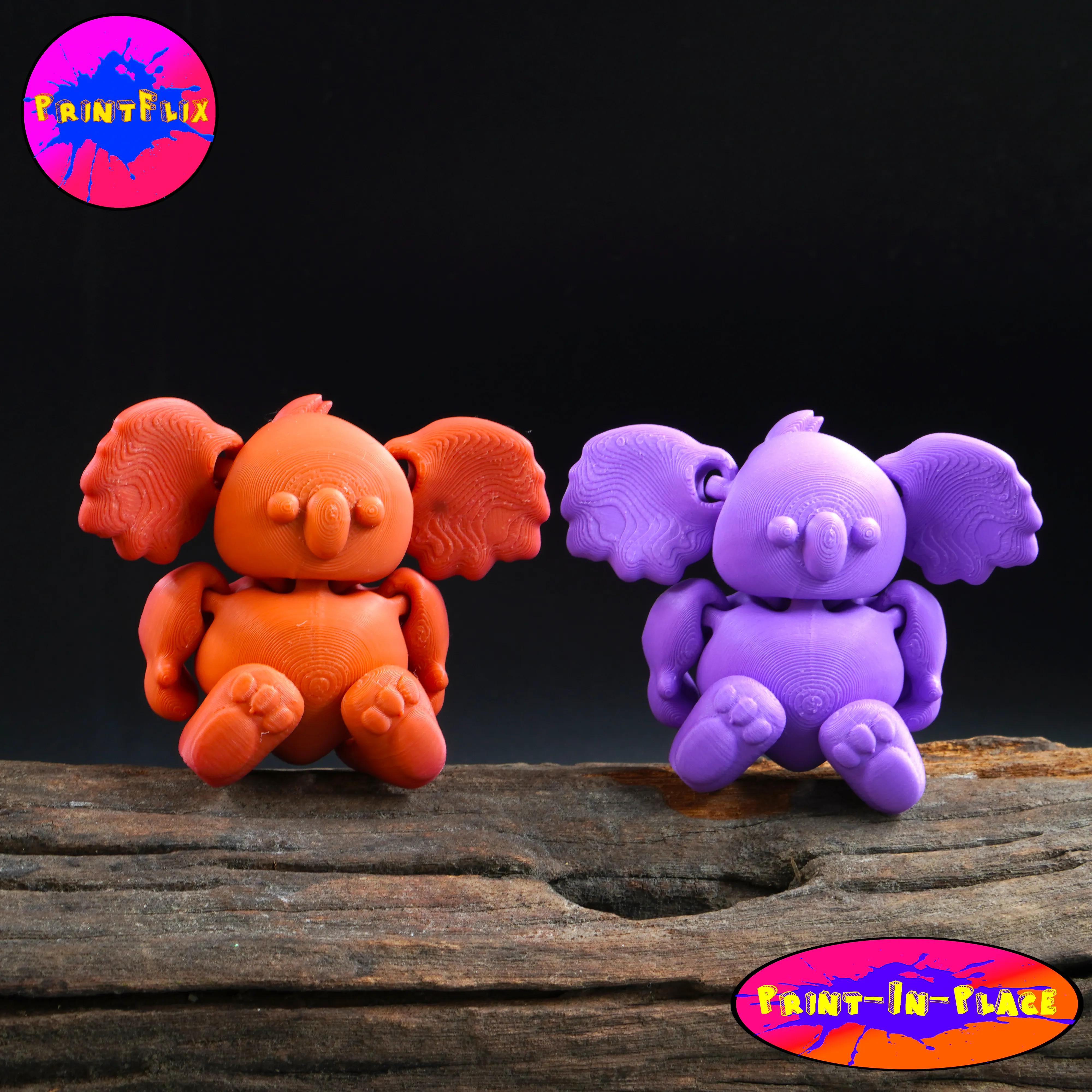 PRINT IN PLACE CUTE FLEXI TINY KOALA | 3D models download | Creality Cloud