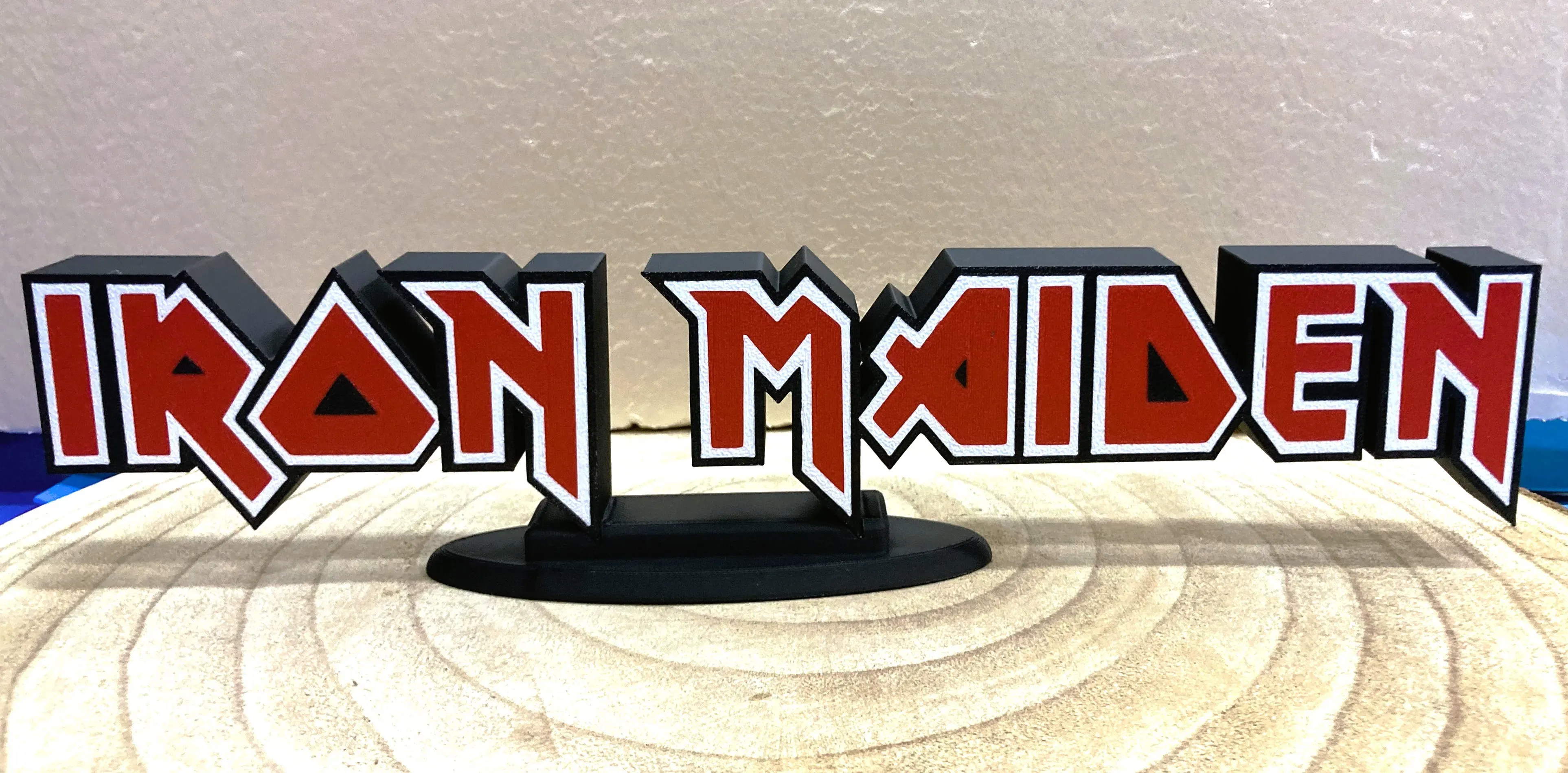 3D Printer Files | 3MF File | Logo Iron Maiden | Creality Cloud