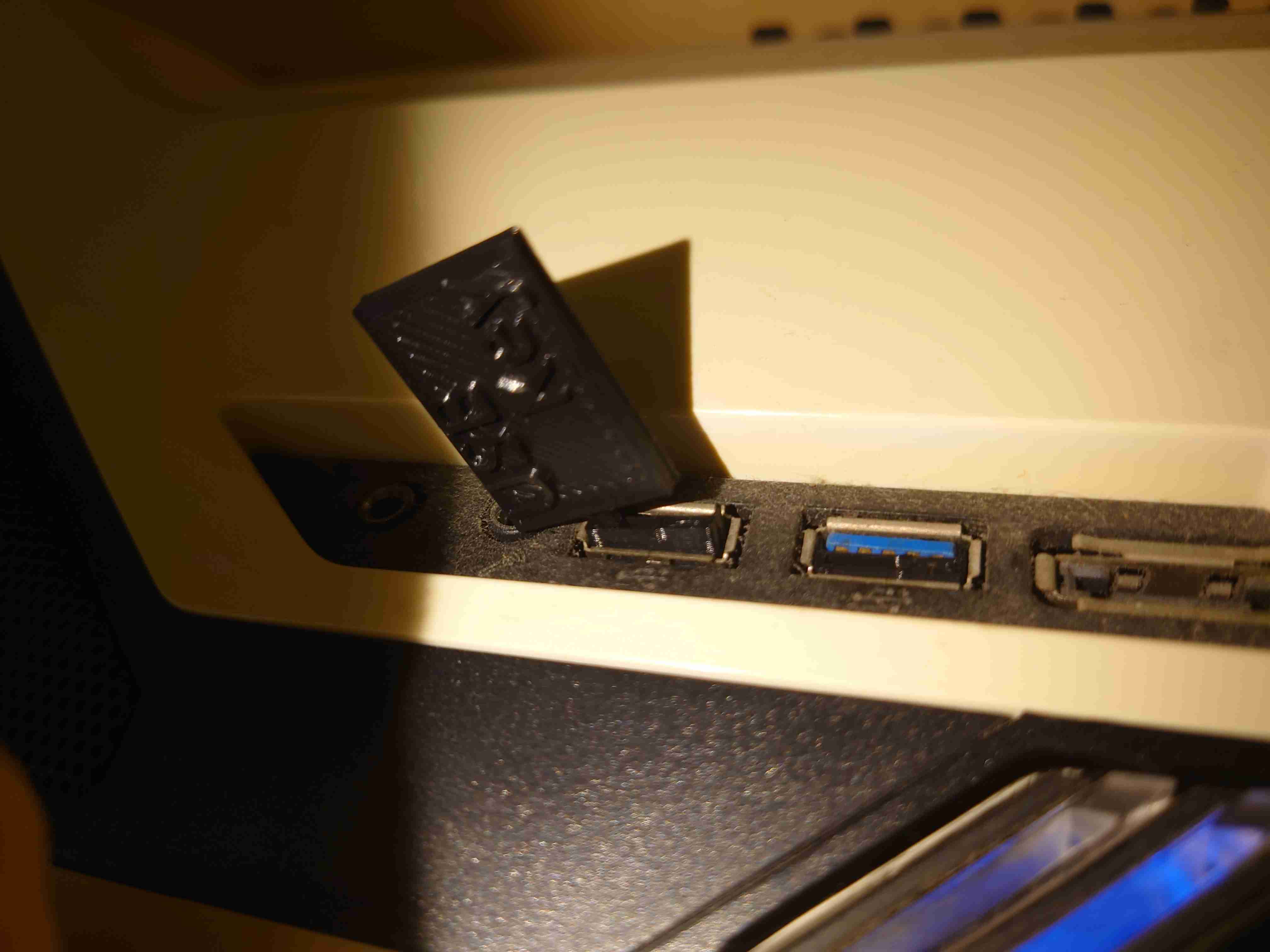 USB type A port lock - RJ45 Ethernet port lock | 3D models download ...