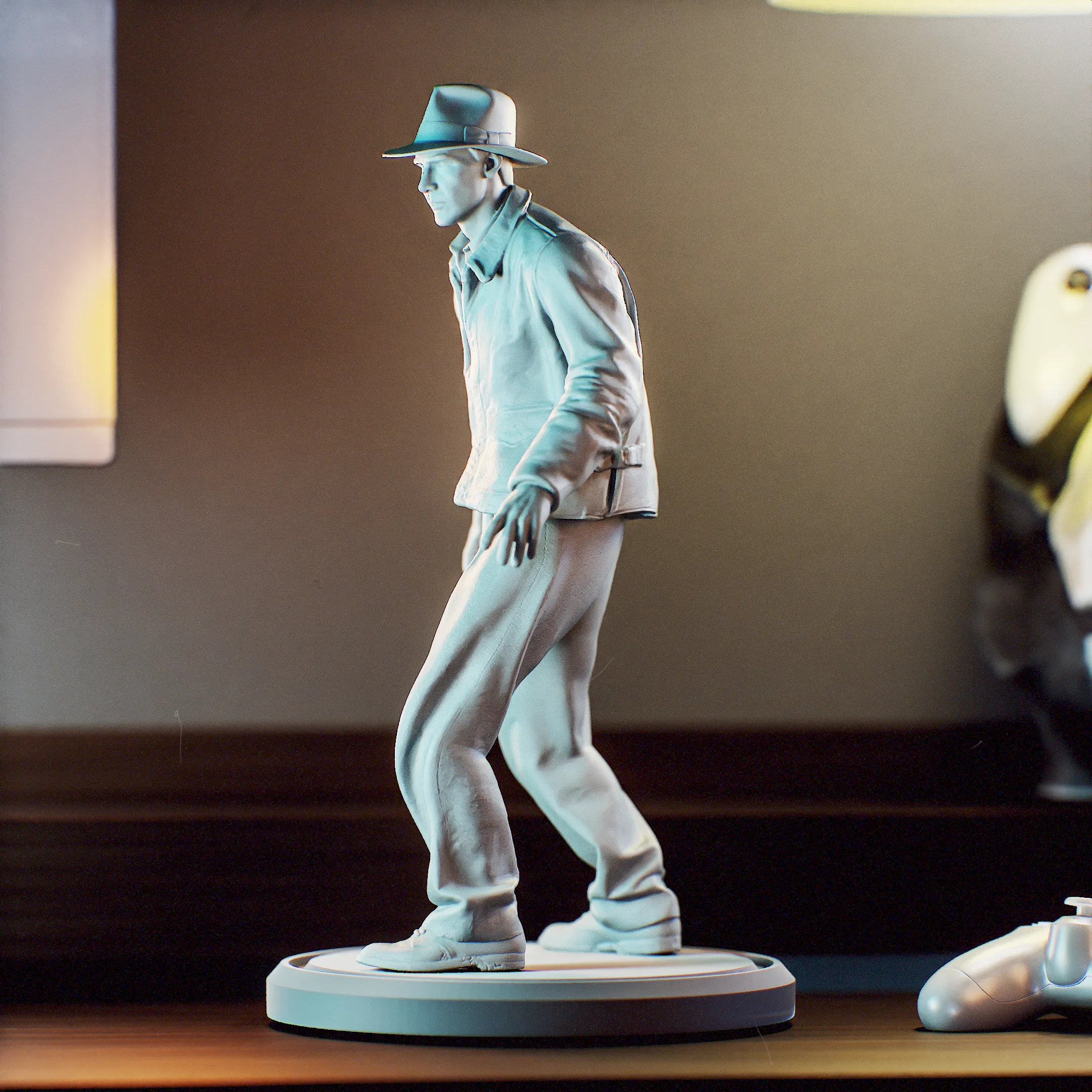 Characters & Creatures STL Download - Indiana Jones - Fan art Pose ...