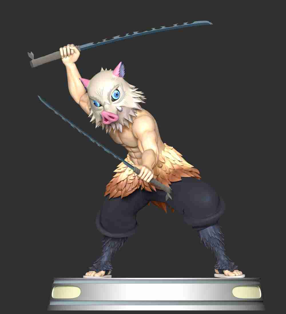 Demon Slayer - Inosuke Hashibira | 3D models download | Creality Cloud