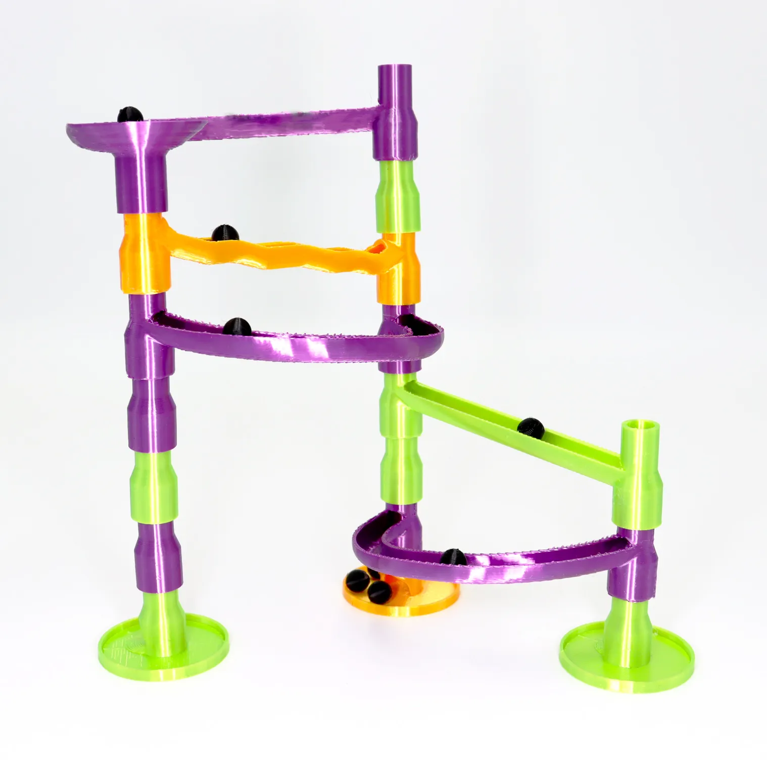 무료OtherSTL 다운로드 -Marble Racer Singles Base Set - BigBoomPrints