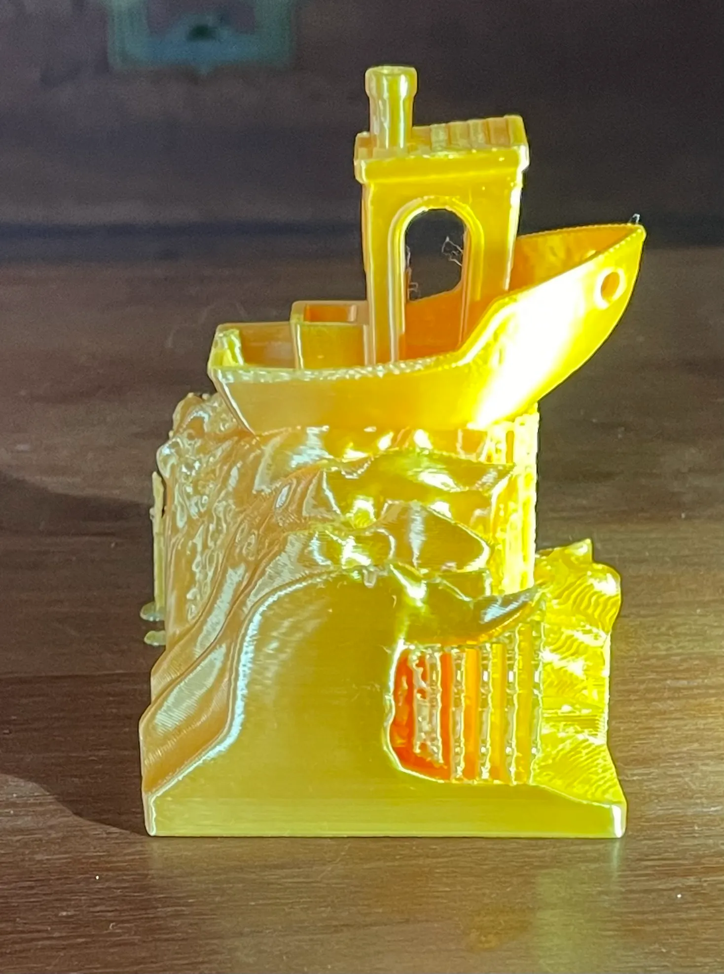 3D Printer Files | 3MF File | benchy riding a wave | Creality Cloud