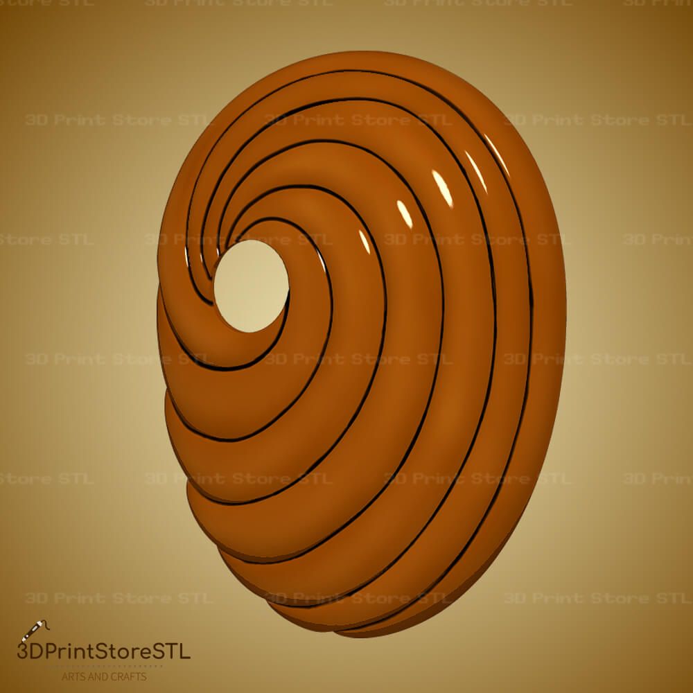 Tobi Mask from Naruto Shippuden - Cosplay | 3D models download ...