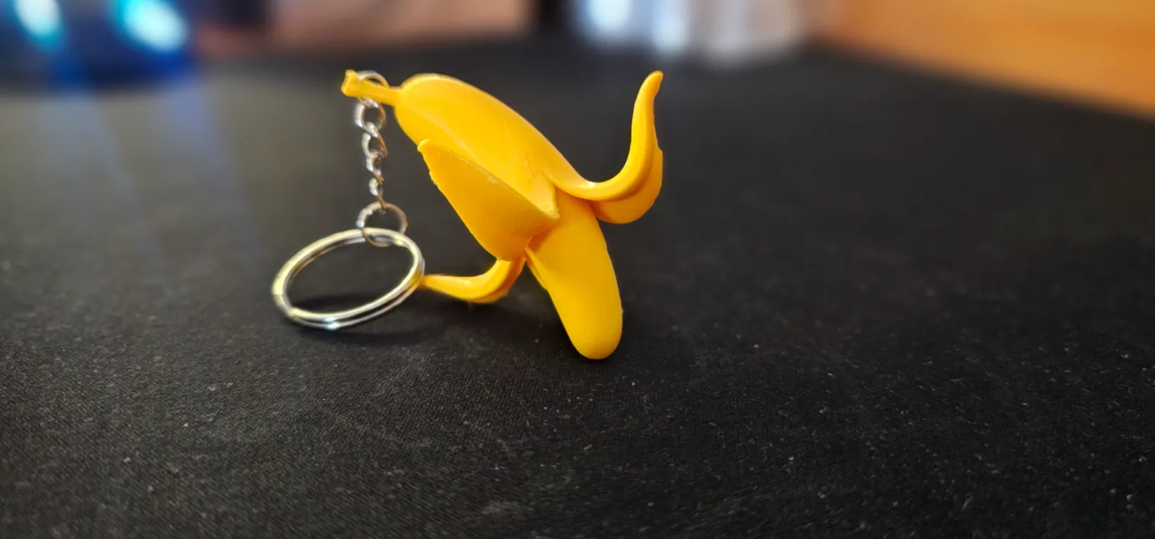 Personal Accessories STL Descarga - key ring banana - sewek