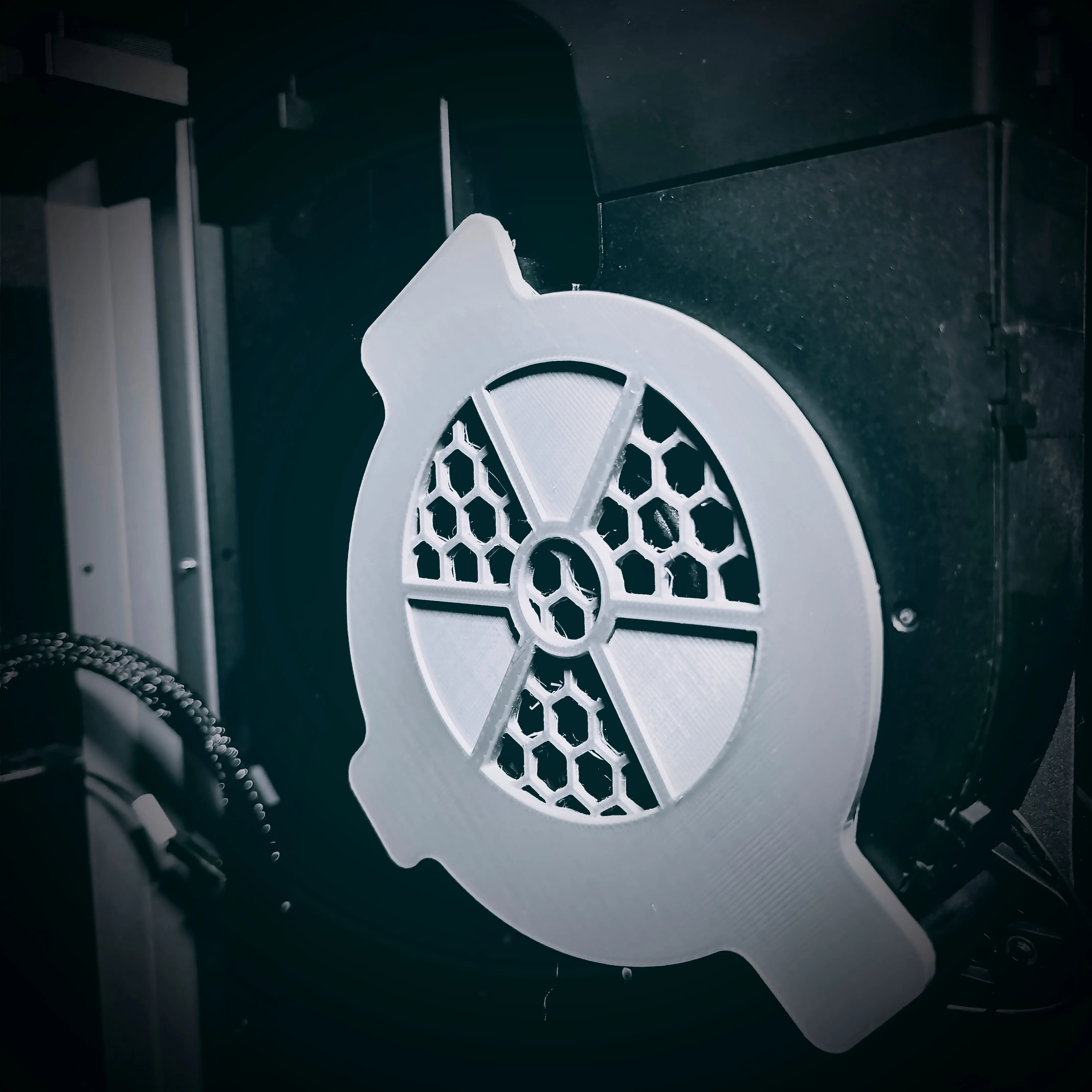 3D Printer Files | 3MF File | K1C Radioactive Fan Cover | Creality Cloud