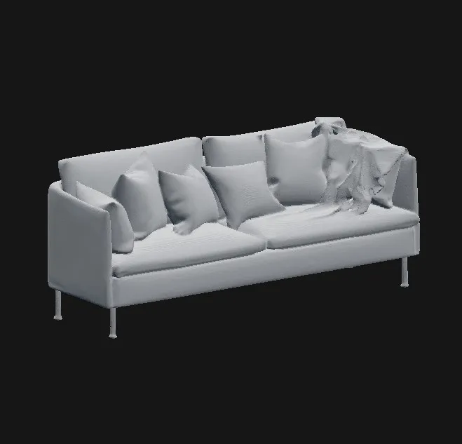 Home Decorations & Ornaments STL Download - sofa couch seating 03by xhobby1