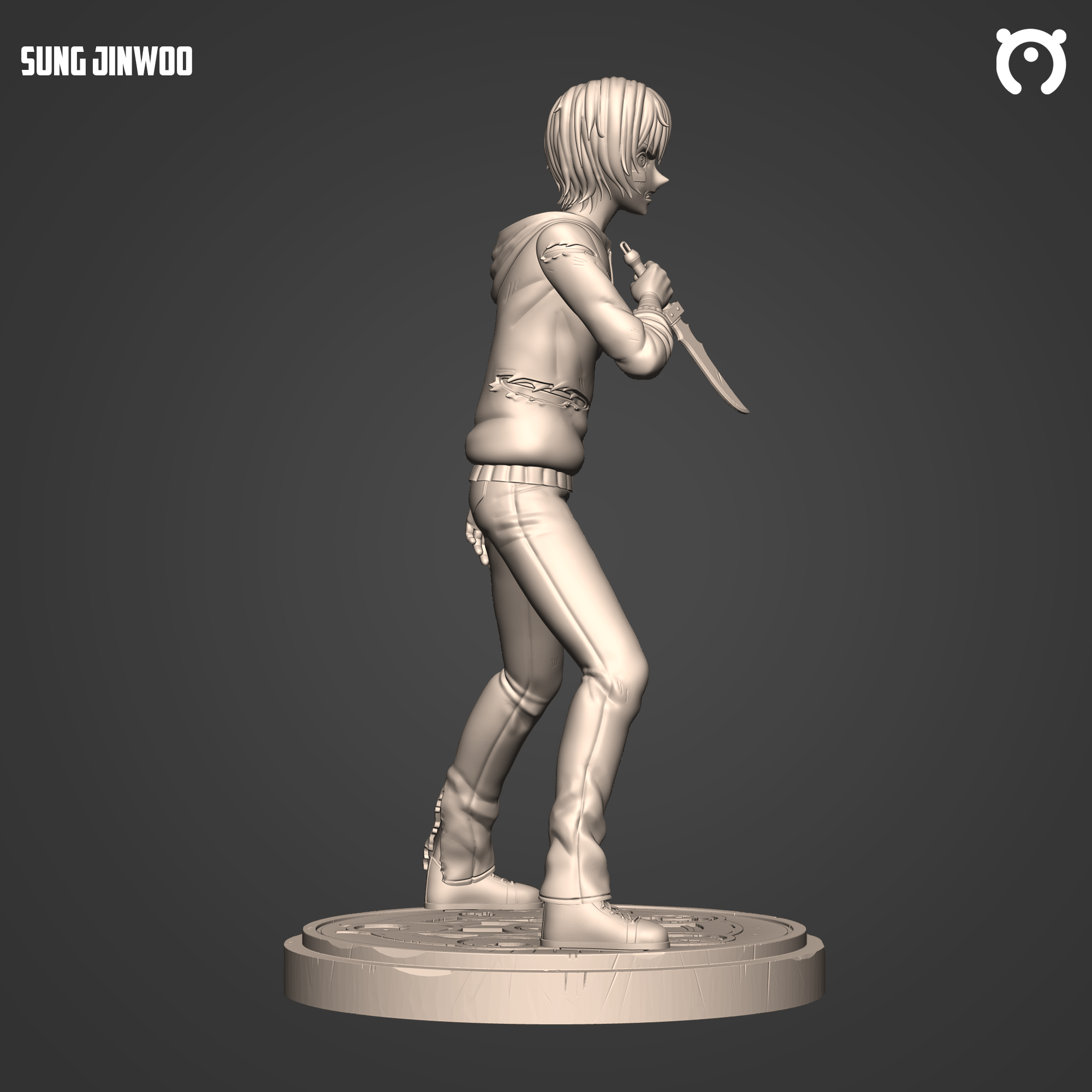 Sung Jinwoo - Solo Leveling | 3D models download | Creality Cloud